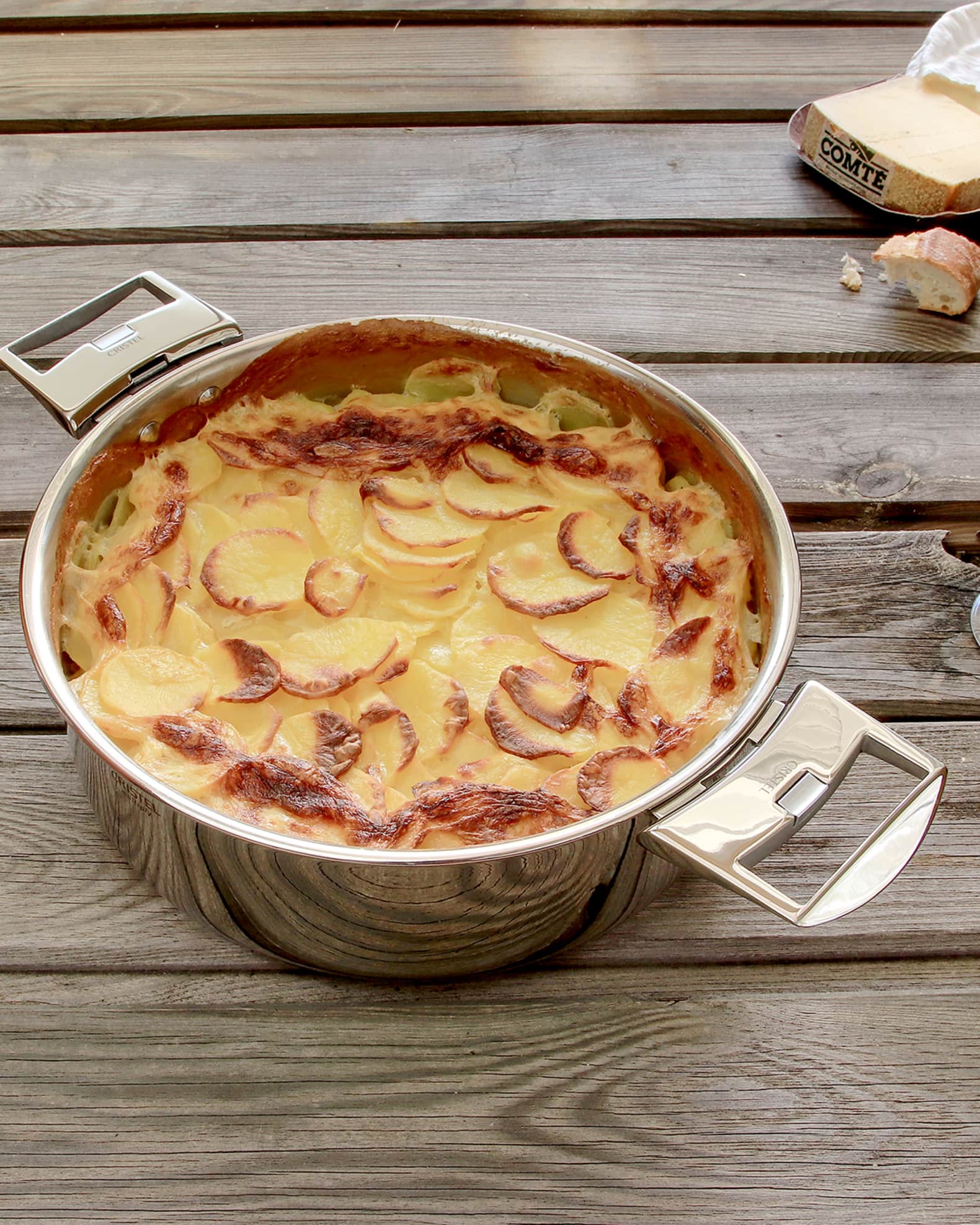 CRISTEL Casteline 12-Piece Stainless Steel Cookware Set | Neiman Marcus