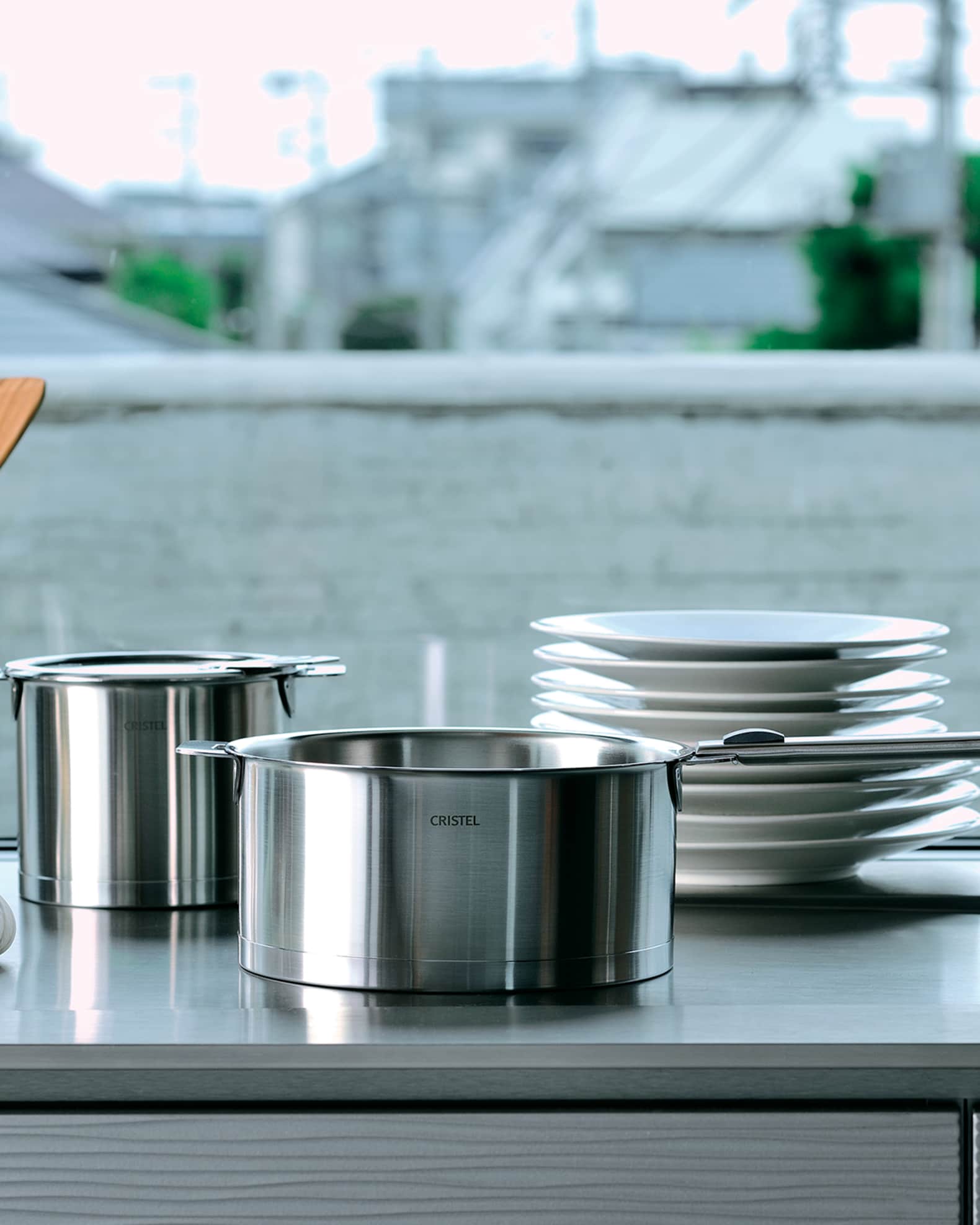 CRISTEL Strate 7-Piece Cookware Set | Neiman Marcus