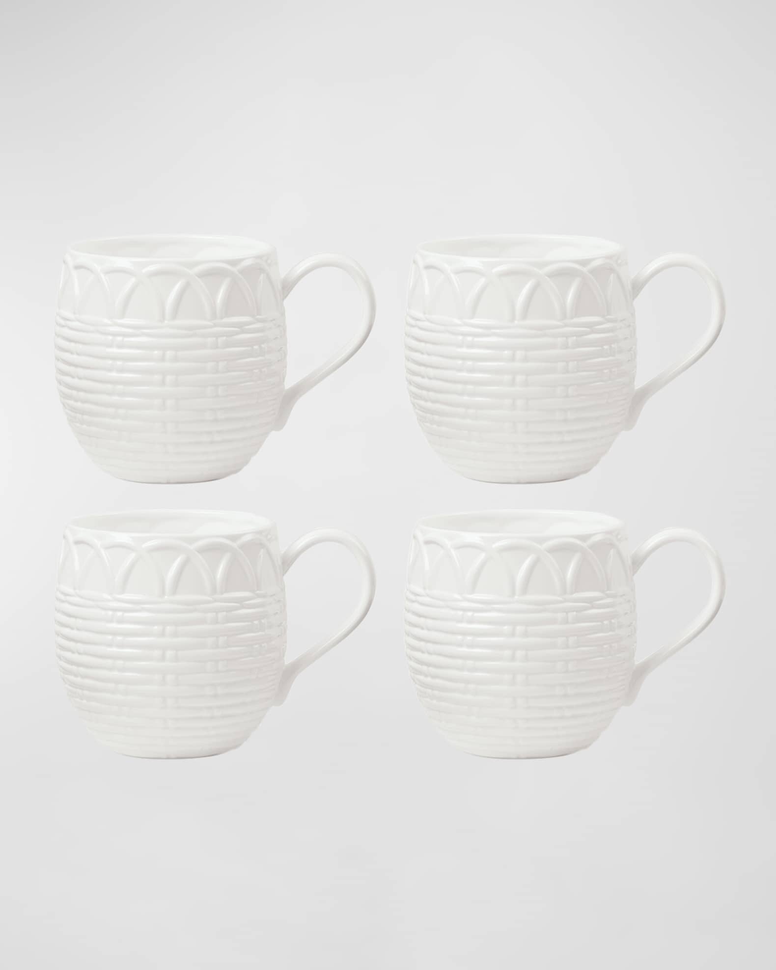 Lenox Wicker Creek Mugs, Set of 4 | Neiman Marcus