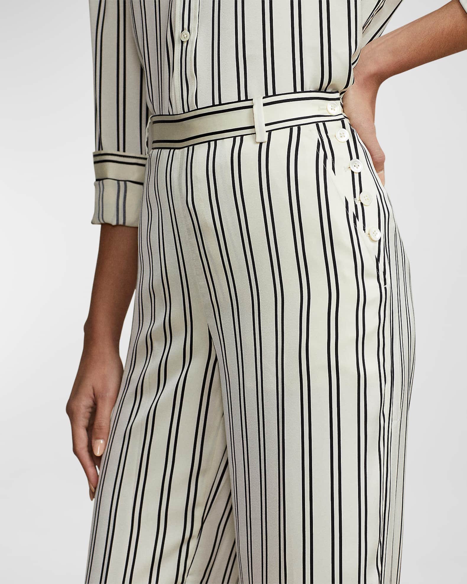 Striped Satin Collection | Neiman Marcus