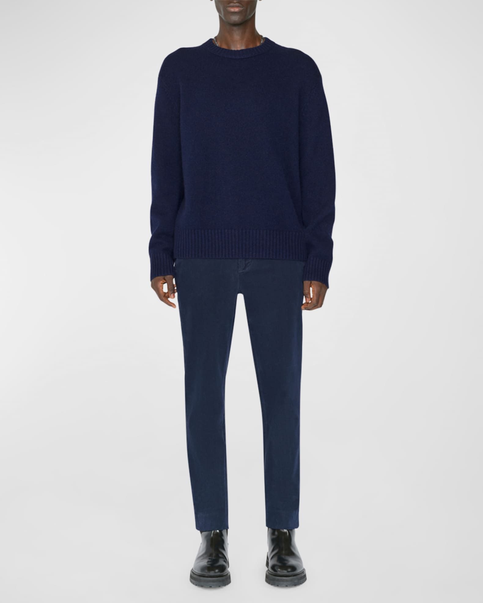 FRAME Men's Slim Twill Chino Pants | Neiman Marcus