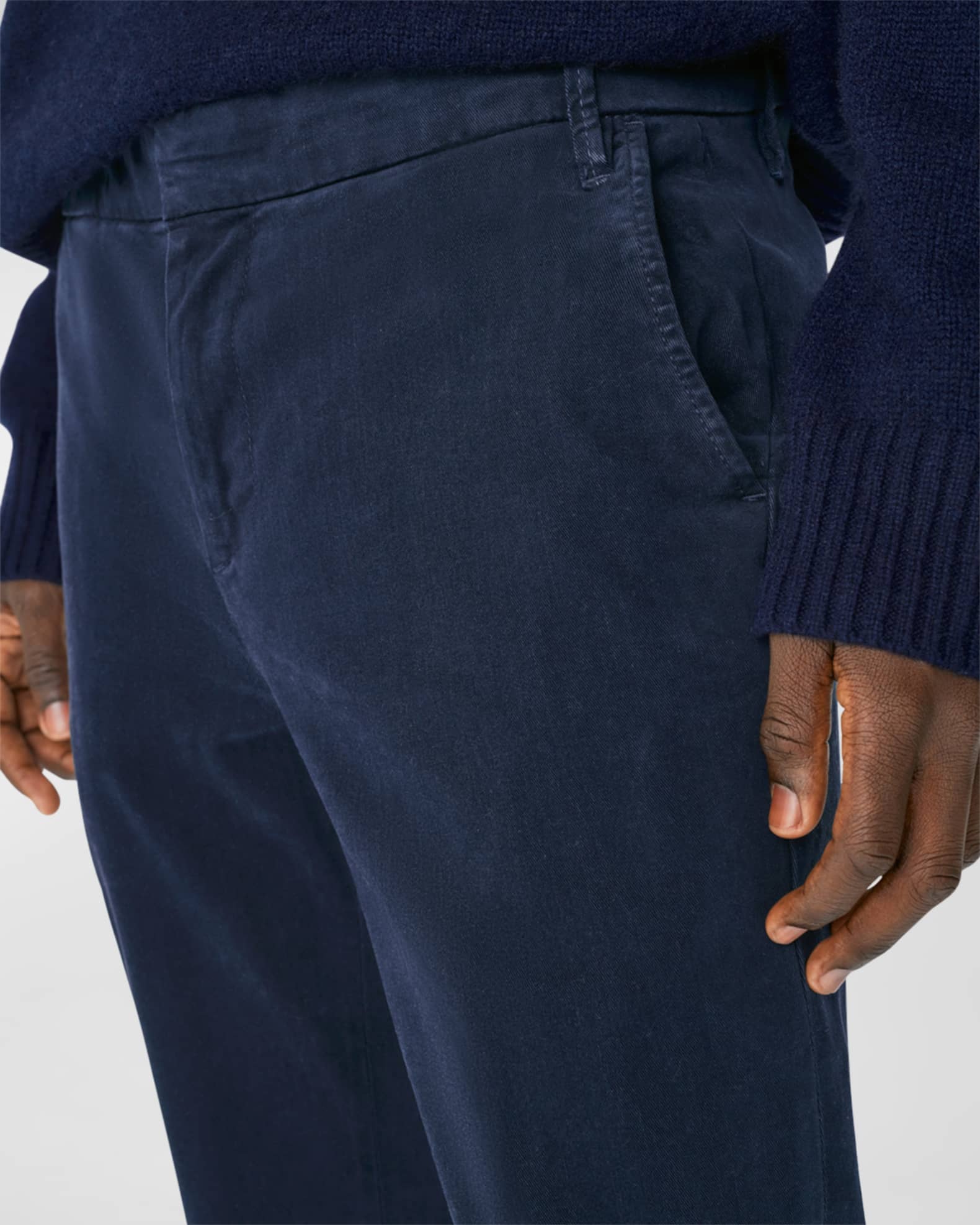 FRAME Men's Slim Twill Chino Pants | Neiman Marcus