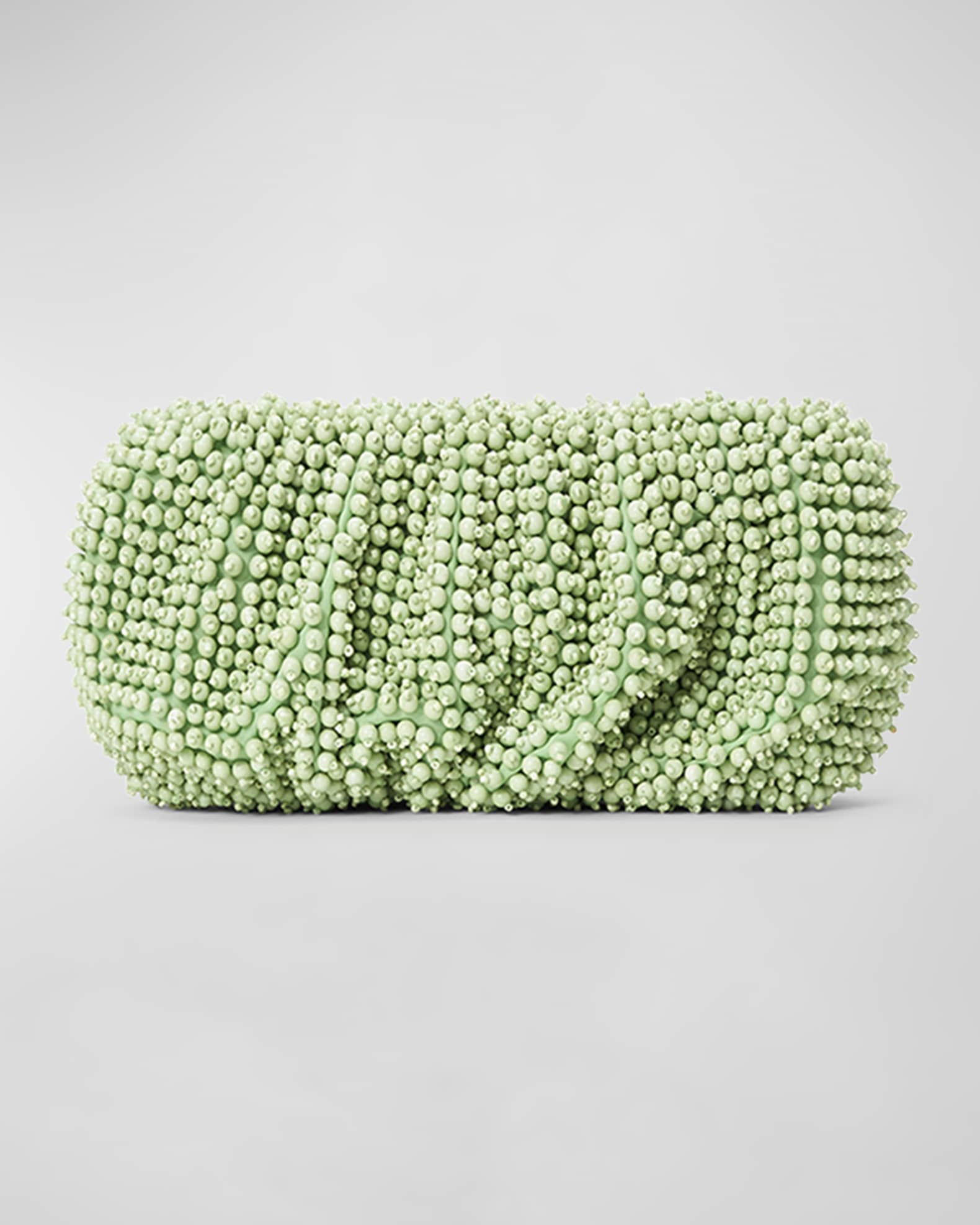Staud Bean Beaded Convertible Shoulder Bag | Neiman Marcus