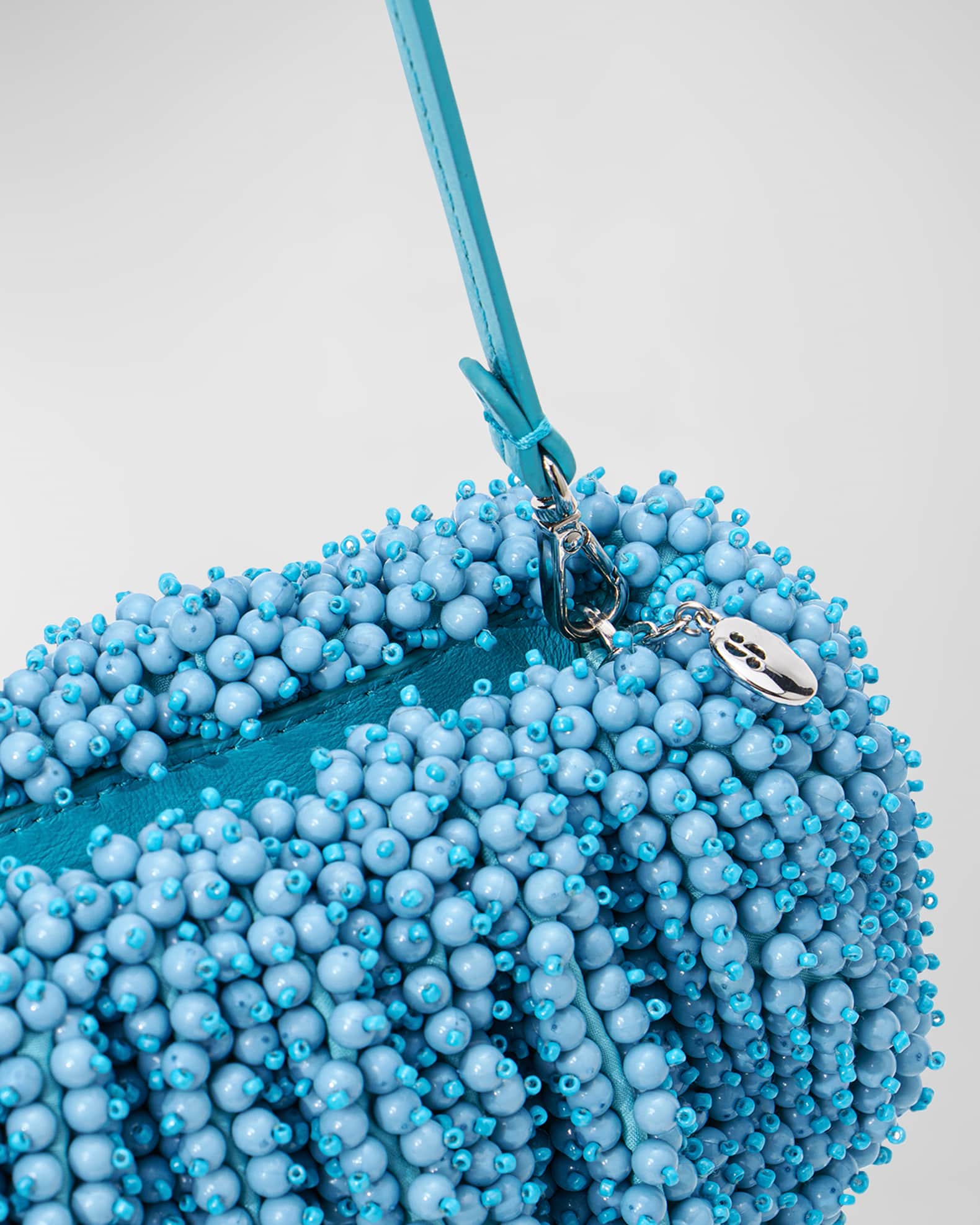 Staud Bean Beaded Convertible Shoulder Bag | Neiman Marcus