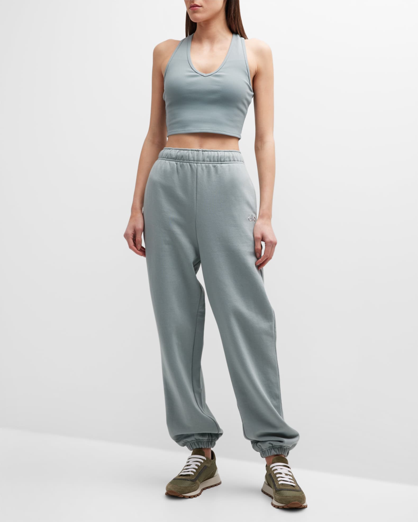 Alo Yoga Accolade French Terry Sweatpants | Neiman Marcus