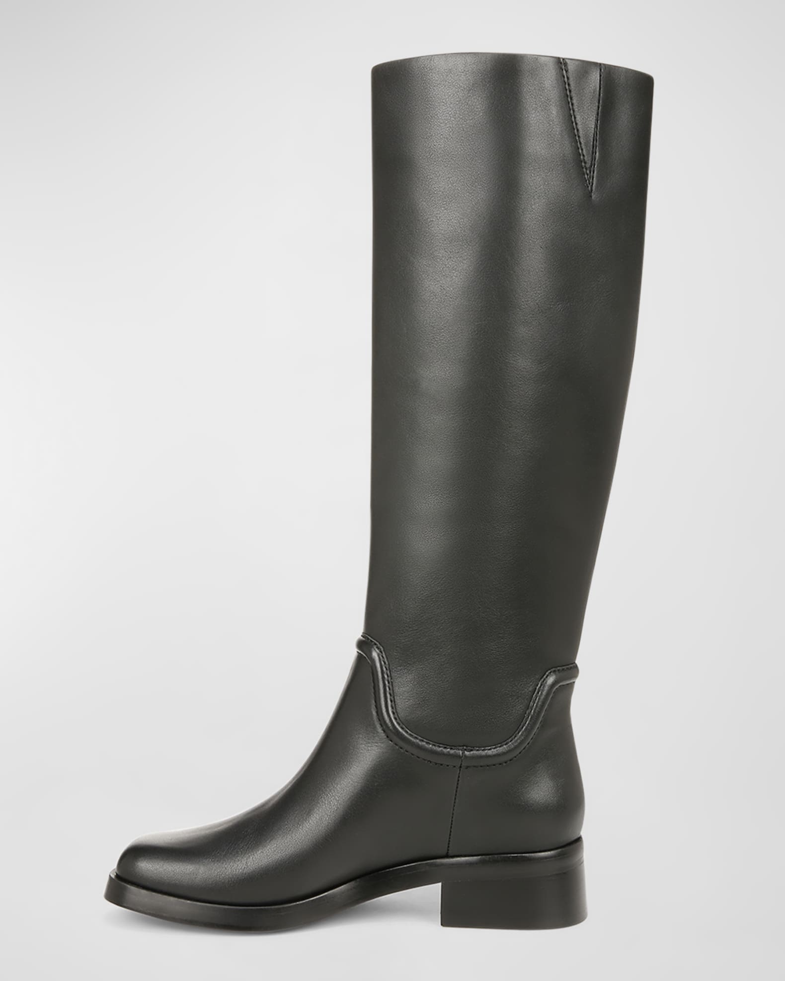 Vince Dani Leather To-The-Knee Riding Boots | Neiman Marcus