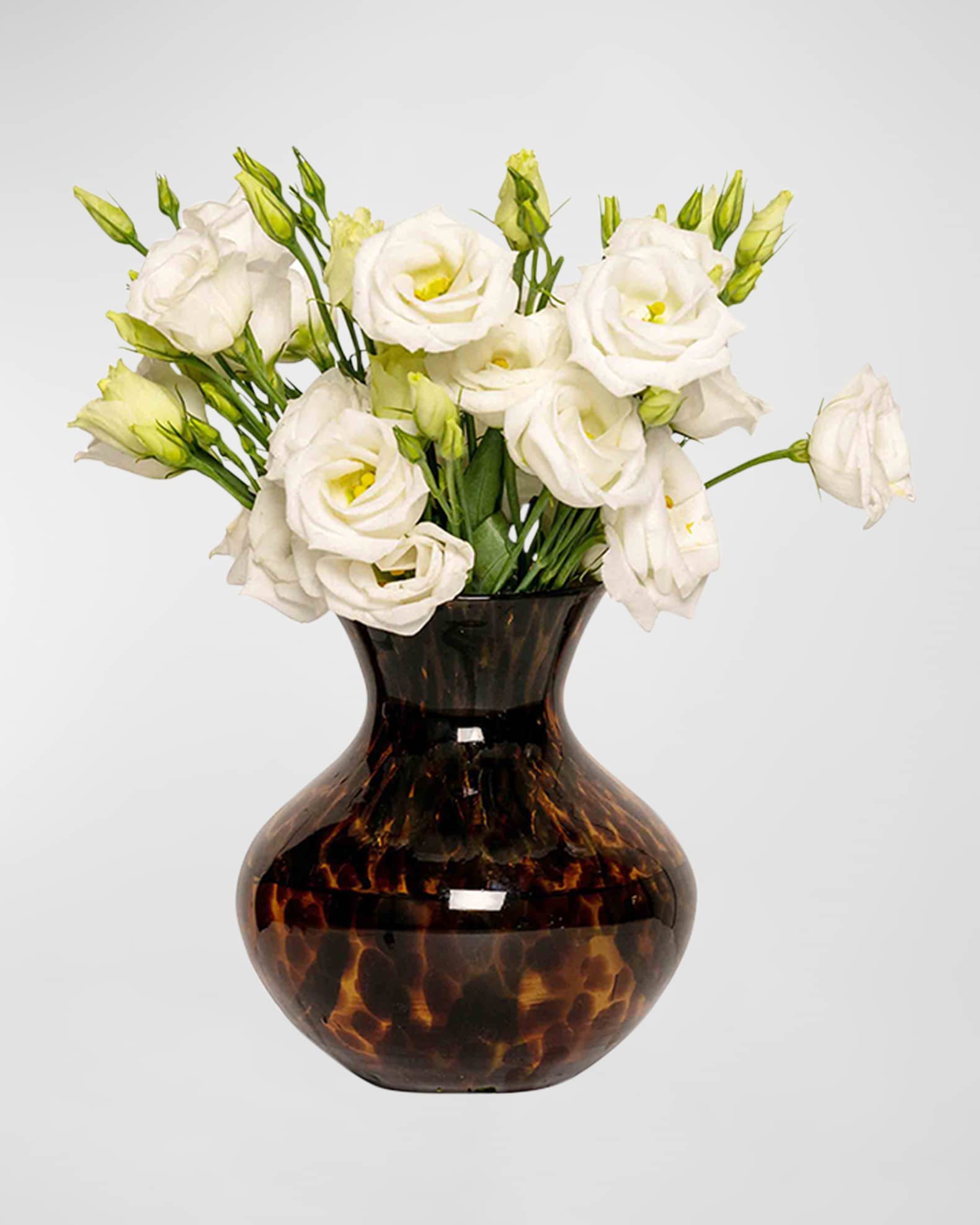 Juliska Puro Glass Vase, 6" | Neiman Marcus