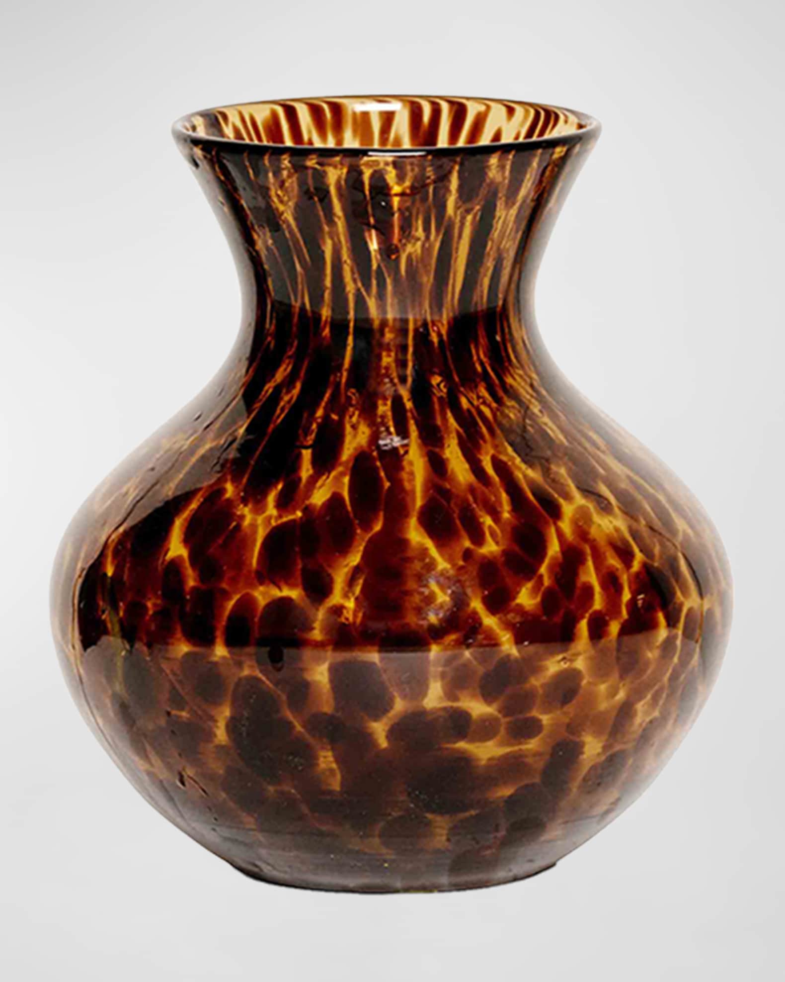 Juliska Puro Glass Vase, 6" | Neiman Marcus