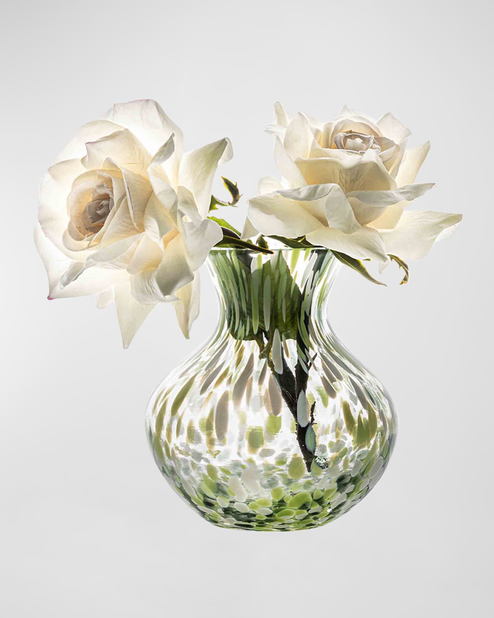 Juliska Puro Glass Vase, 6" | Neiman Marcus