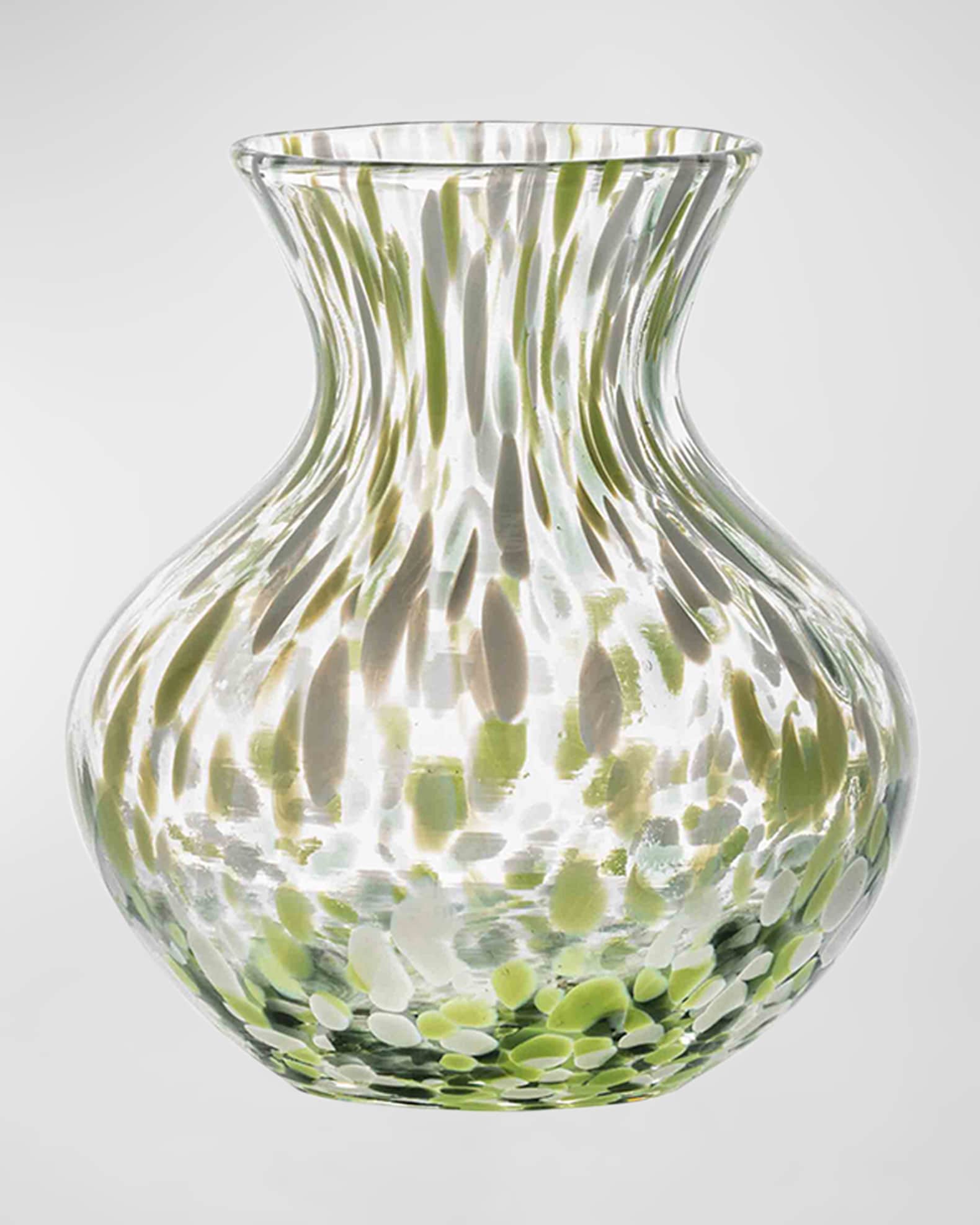 Juliska Puro Glass Vase, 6" | Neiman Marcus
