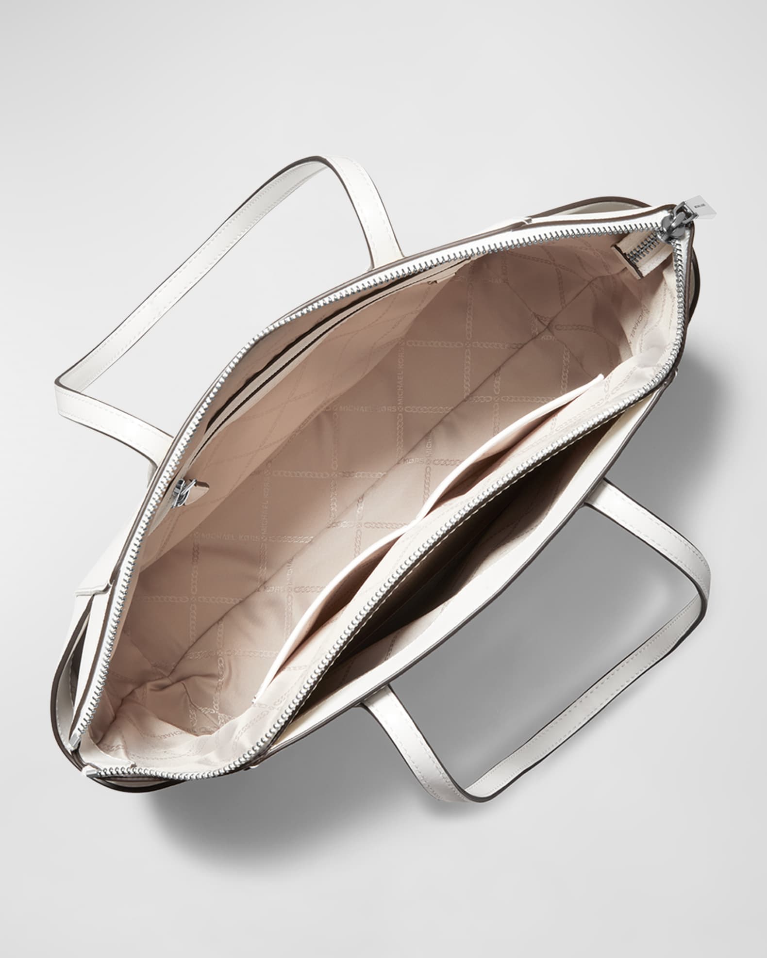 MICHAEL Michael Kors Marilyn Medium Zip Leather Tote Bag | Neiman Marcus