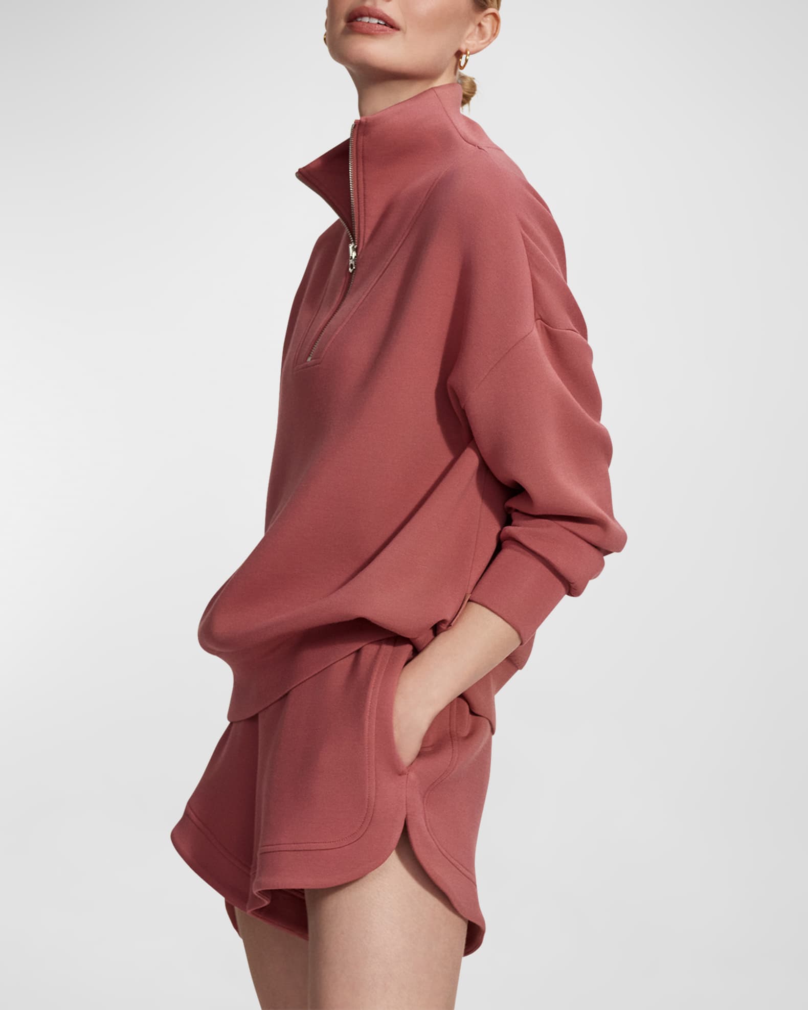 Varley Hawley Half-Zip Sweatshirt | Neiman Marcus