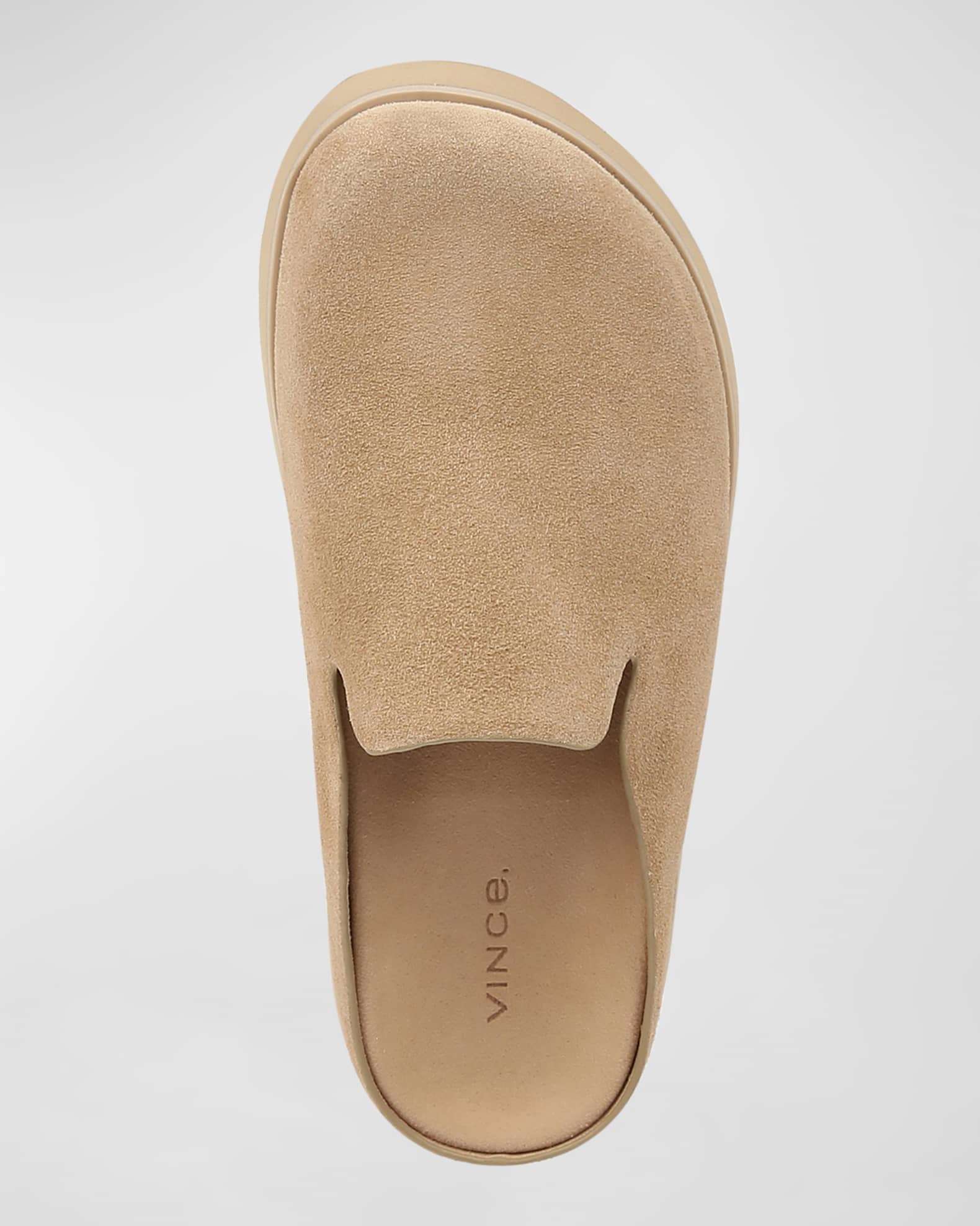 Vince Suede Slide Loafers Mules | Neiman Marcus
