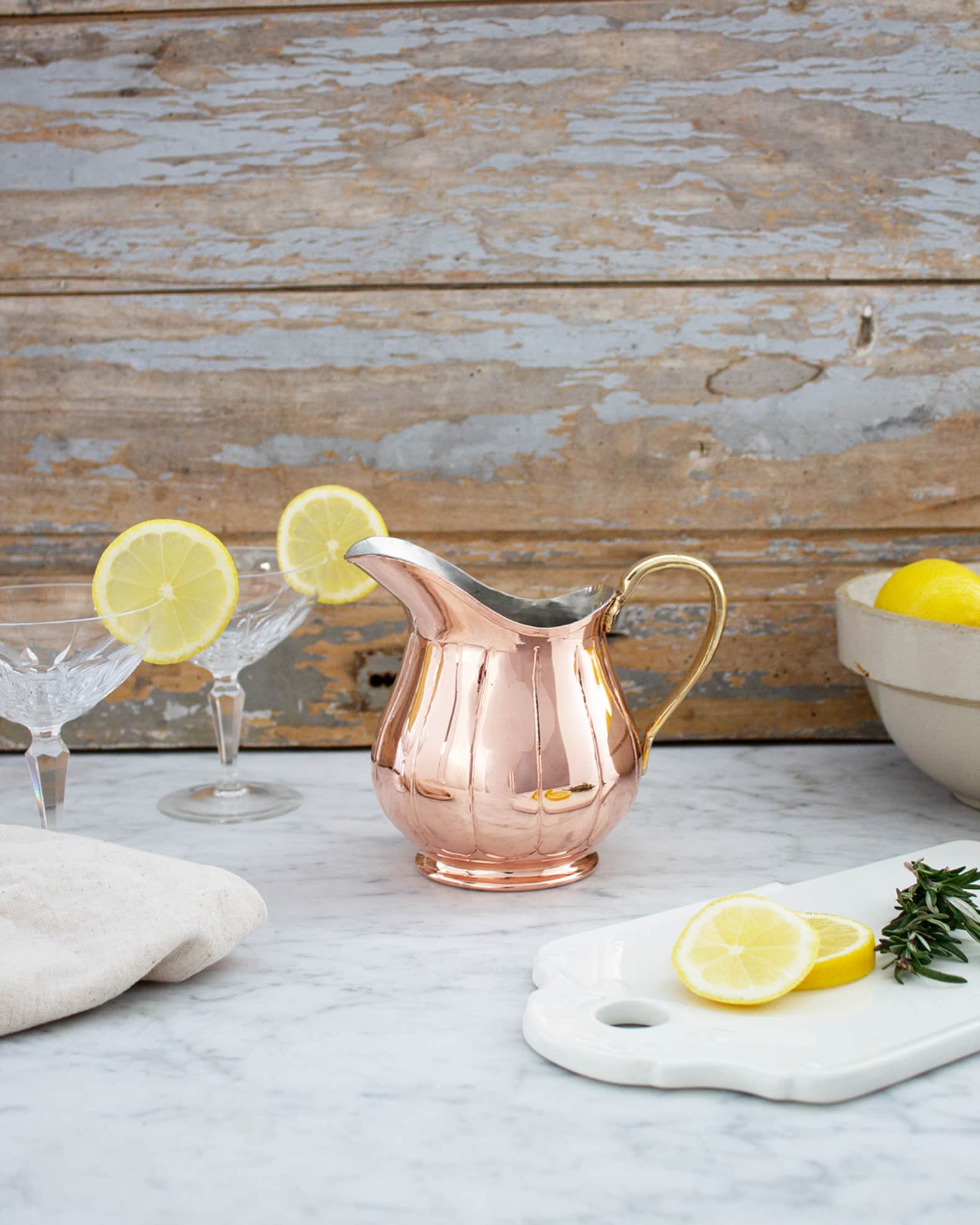 Coppermill Kitchen Vintage Inspired Copper Small Pitcher | Neiman Marcus