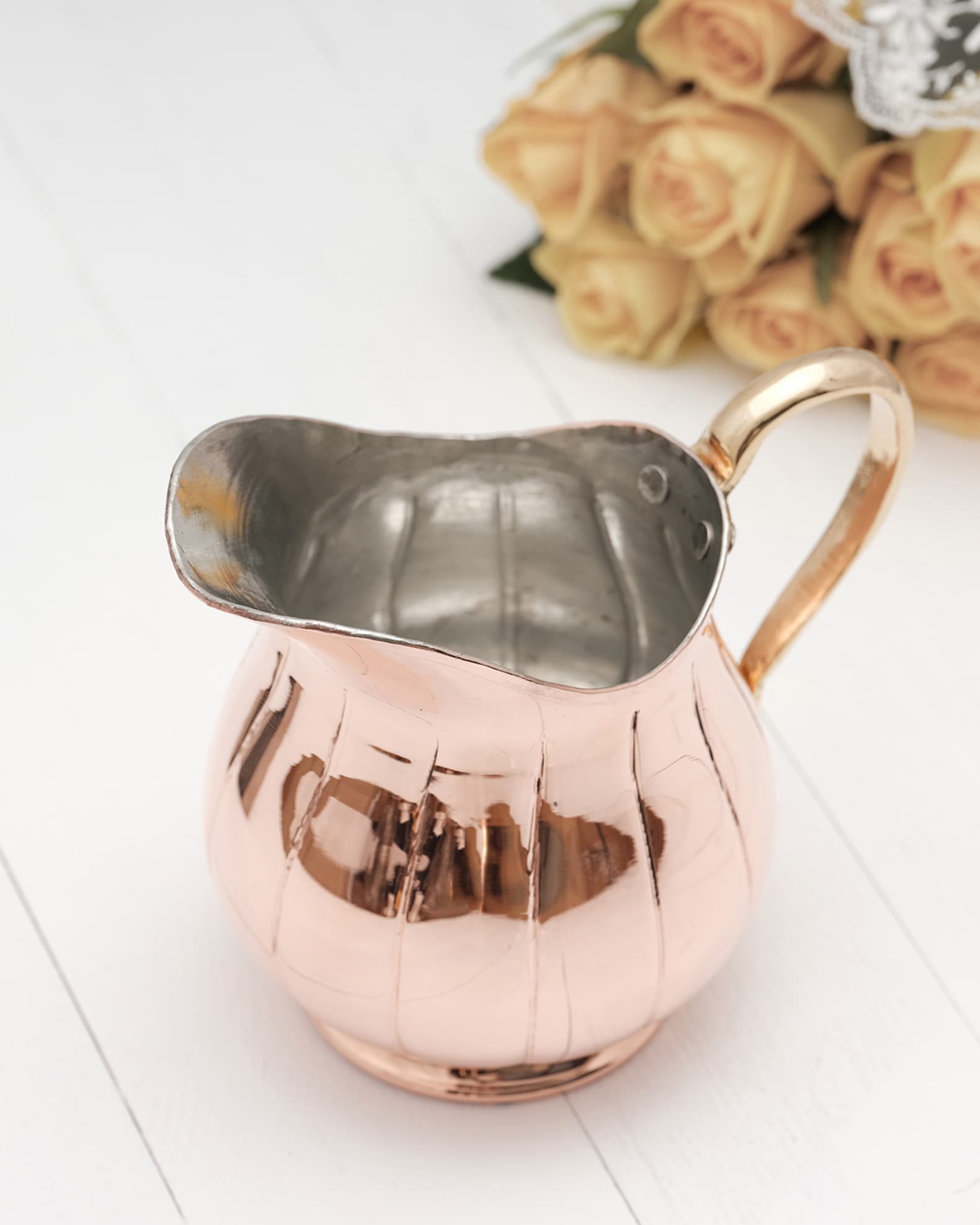 Coppermill Kitchen Vintage Inspired Copper Small Pitcher | Neiman Marcus