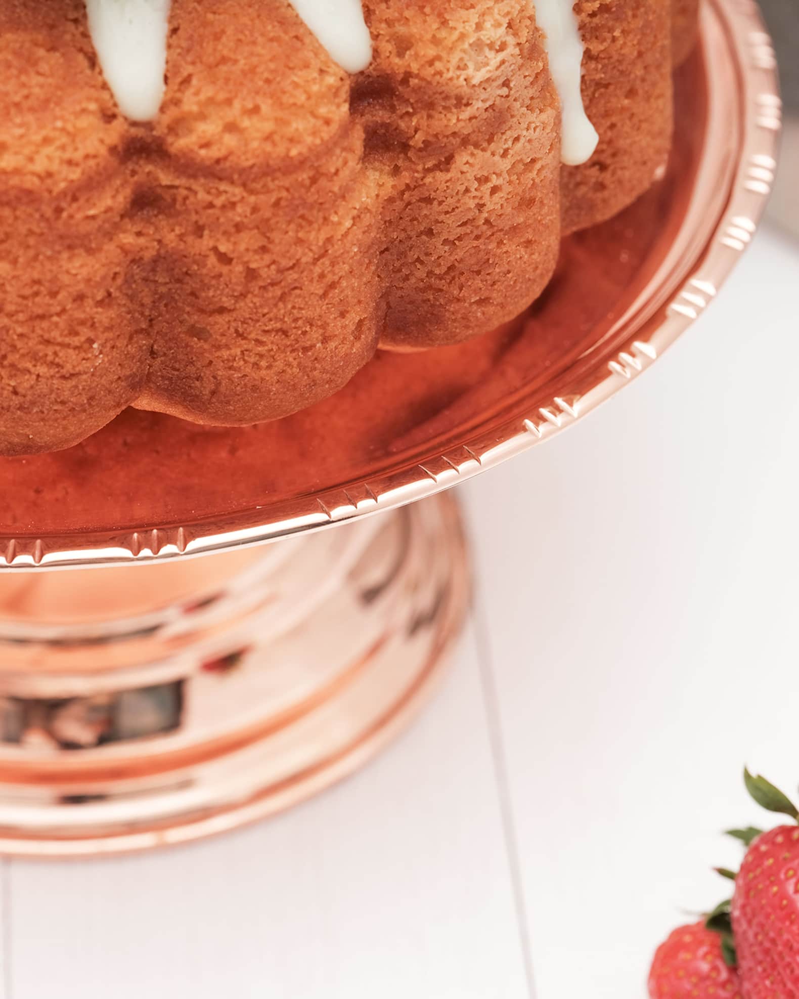 Coppermill Kitchen Vintage Inspired Copper Cakestand | Neiman Marcus