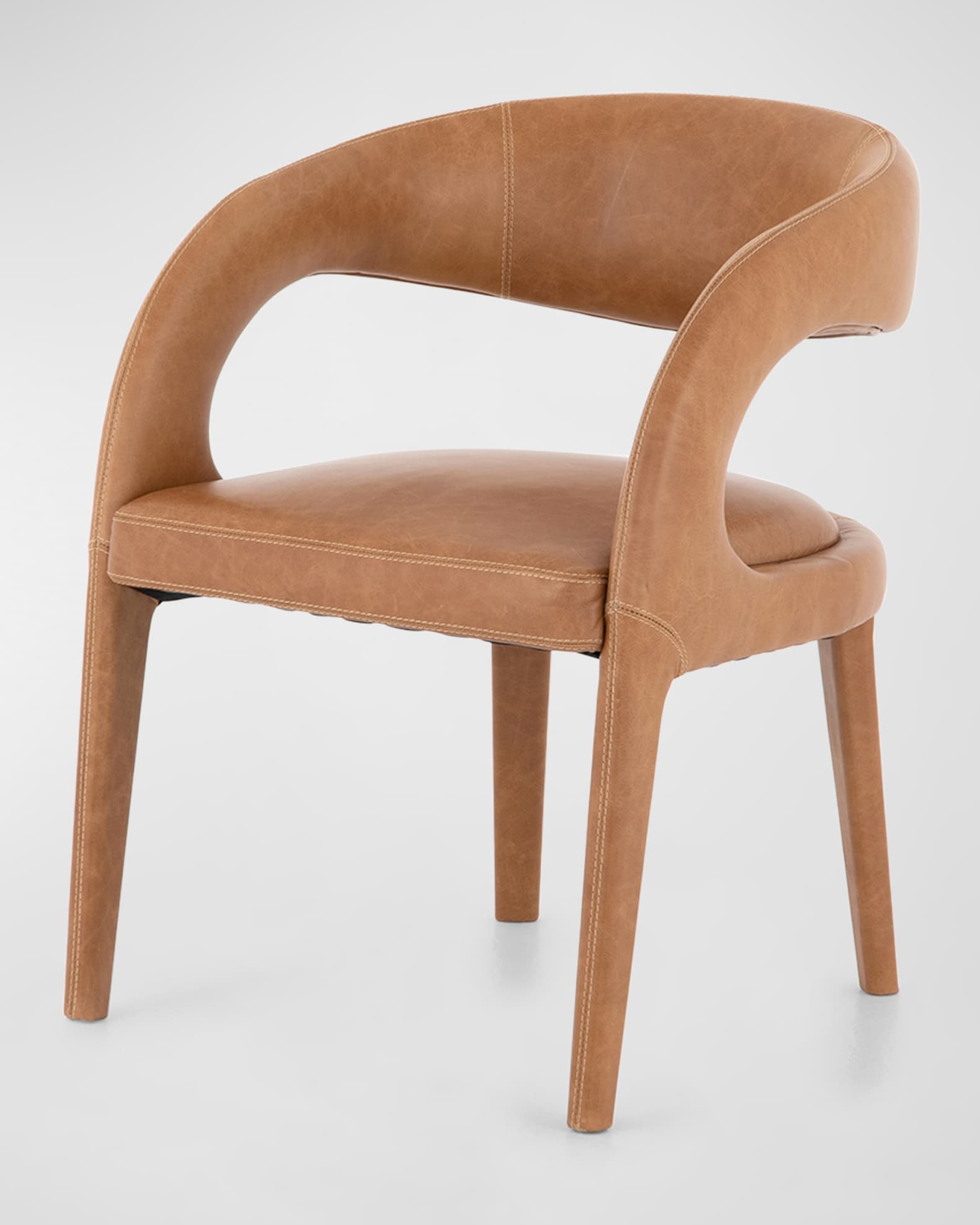 Four Hands Hawkins Leather Dining Chair | Neiman Marcus