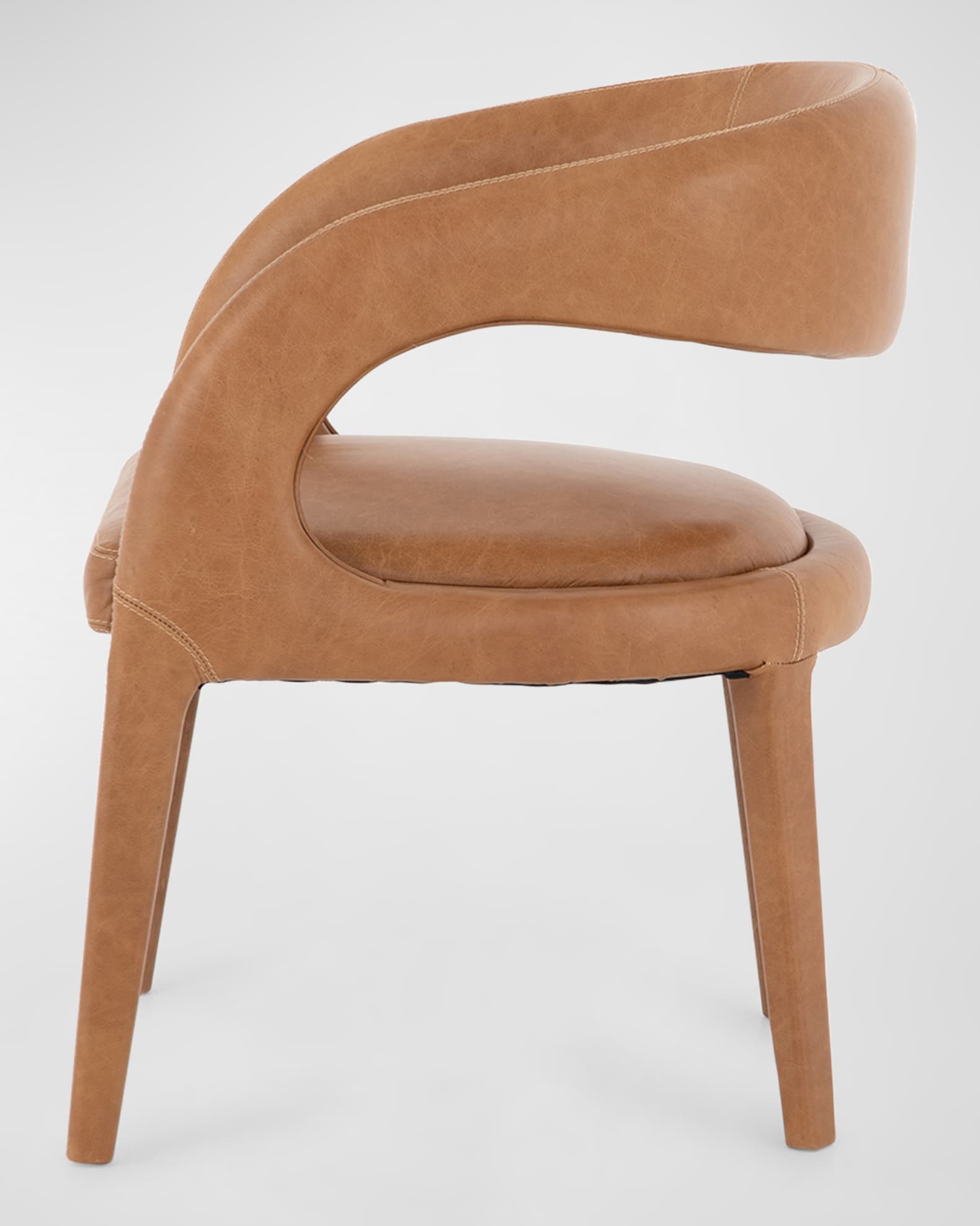 Four Hands Hawkins Leather Dining Chair | Neiman Marcus