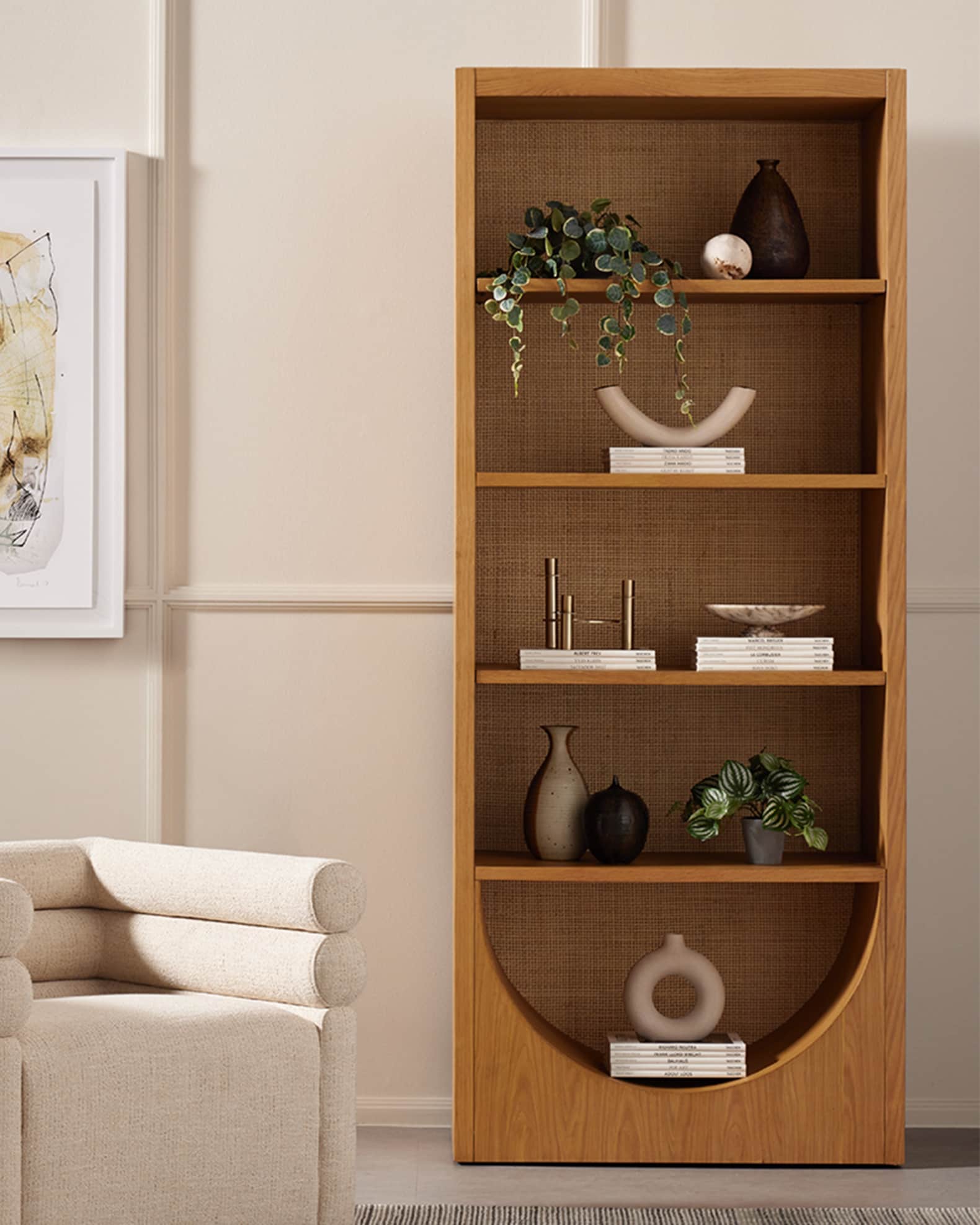 Four Hands Higgs Bookcase | Neiman Marcus