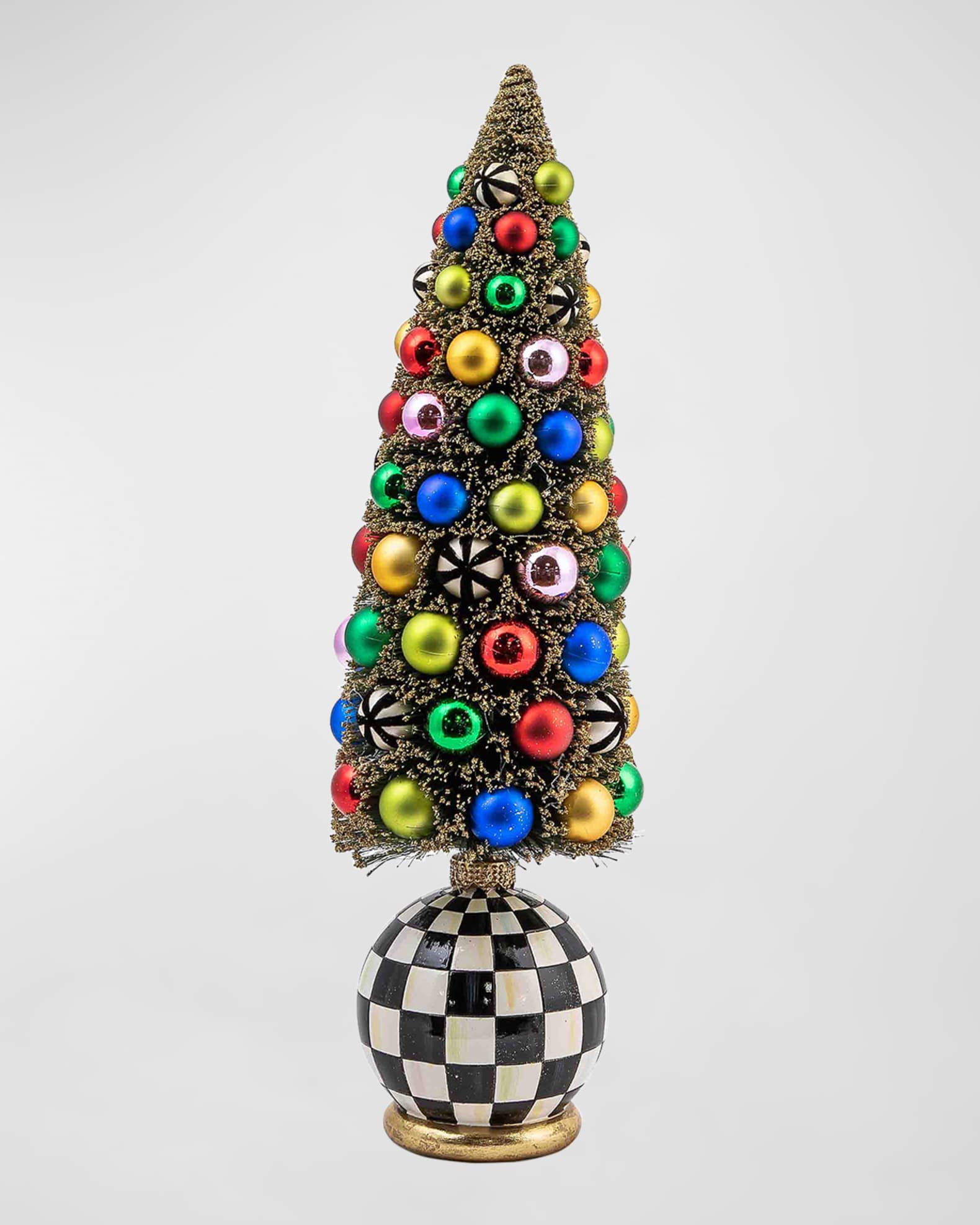 Granny Kitsch Bottle Brush Tree Collection | Neiman Marcus