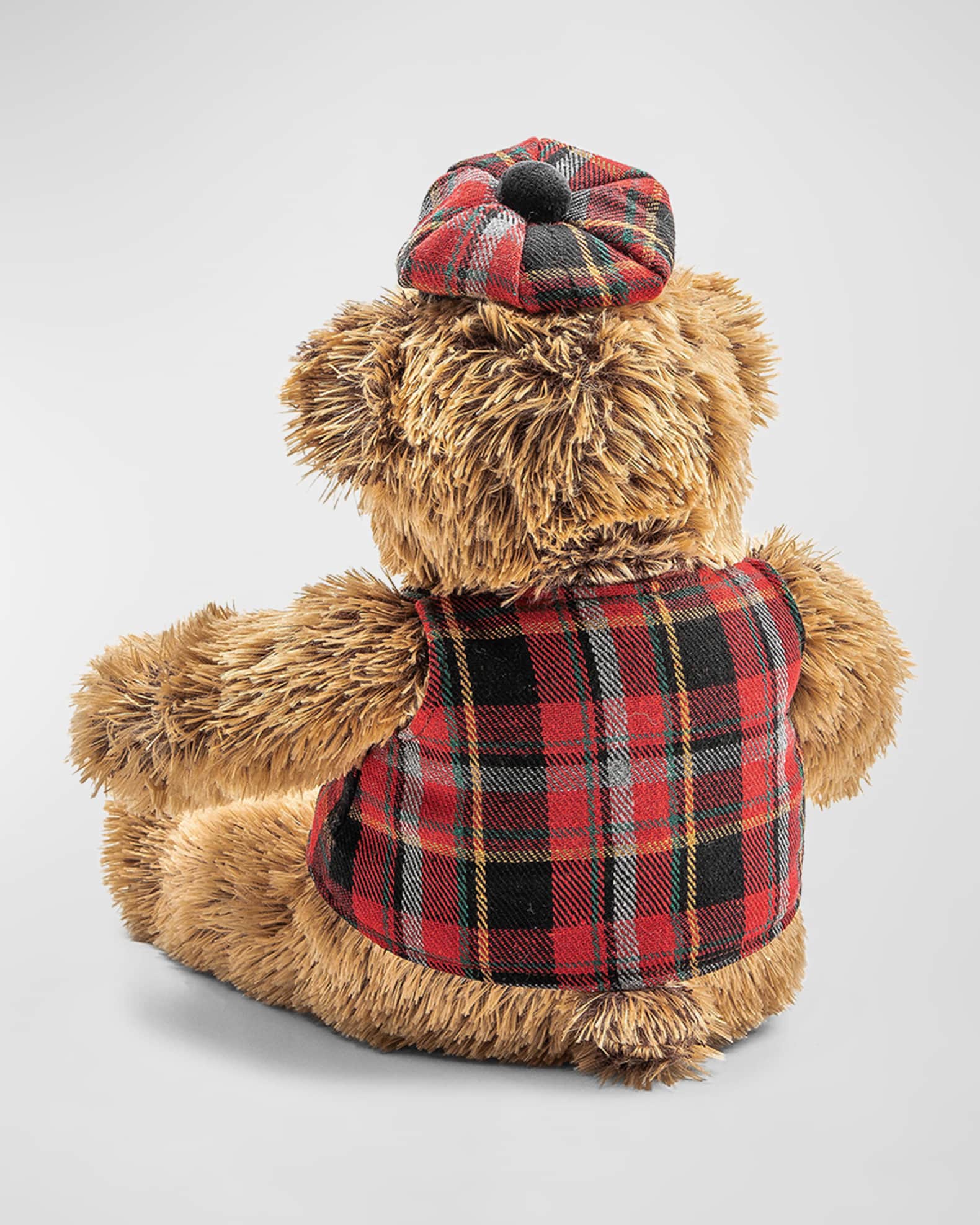 MacKenzie-Childs Tartastic Mac the Bear Stuffed Teddy Bear | Neiman Marcus