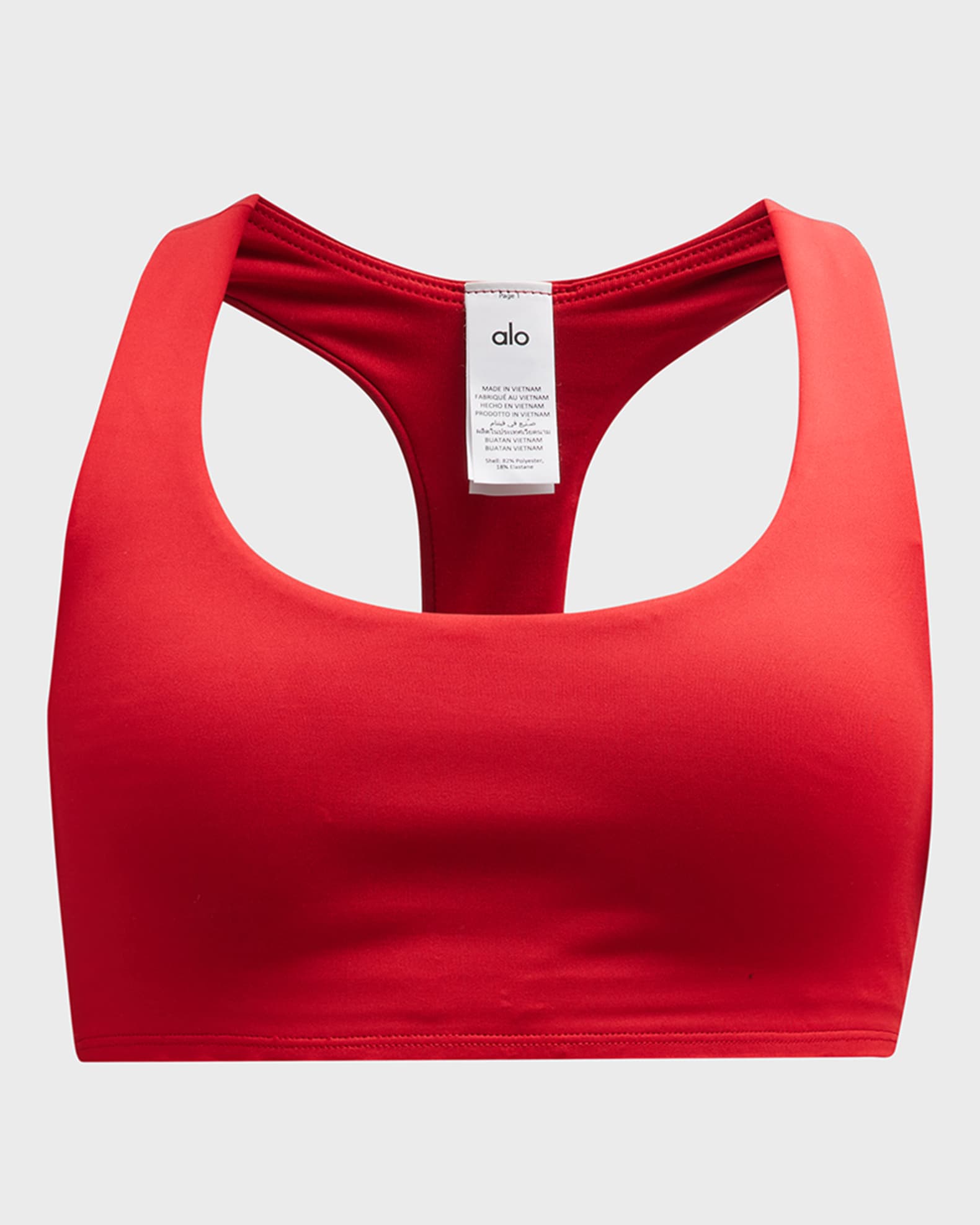 Alo Yoga Airlift Advantage Racerback Sports Bra | Neiman Marcus