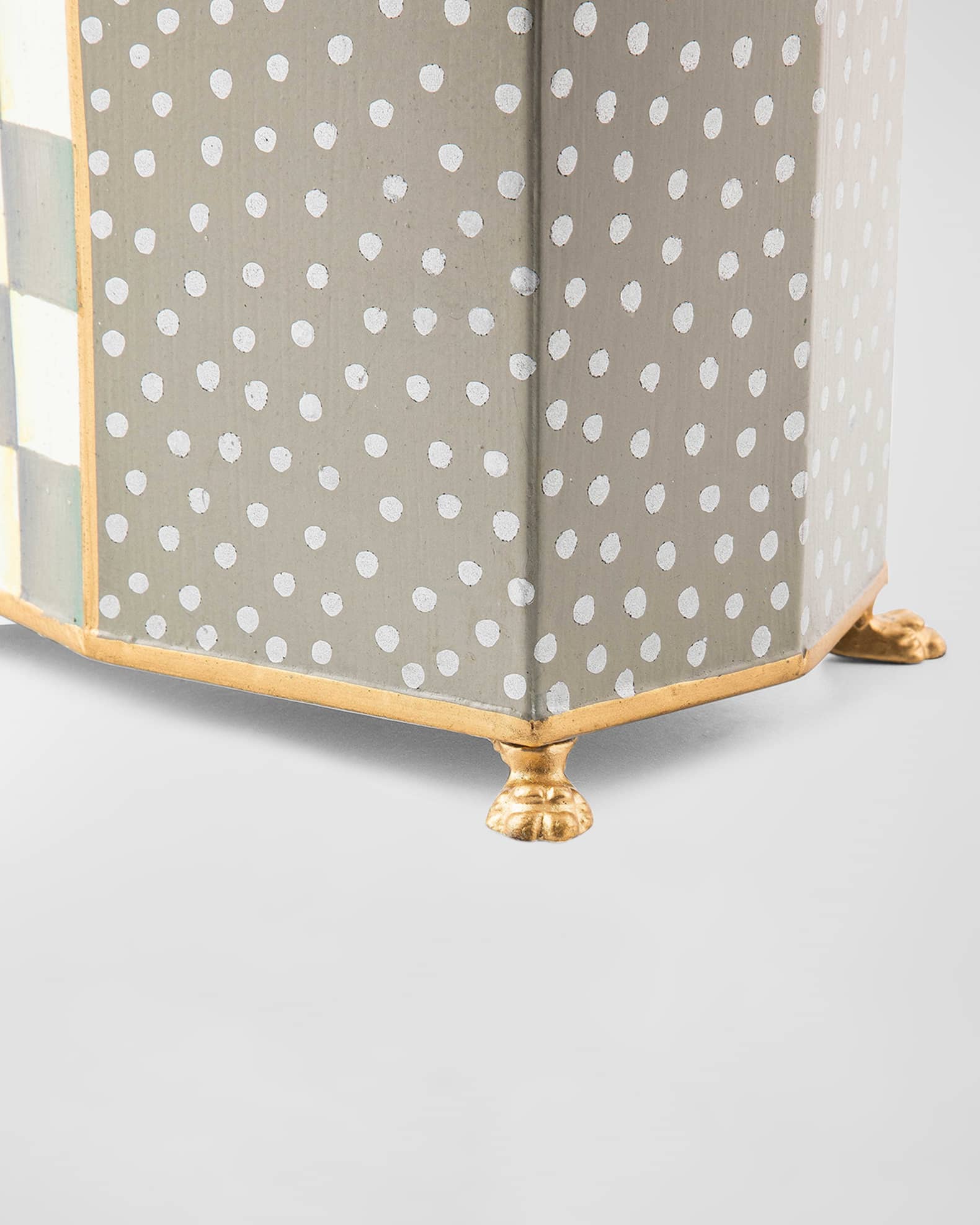 MacKenzie-Childs Sterling Check Magazine Rack | Neiman Marcus