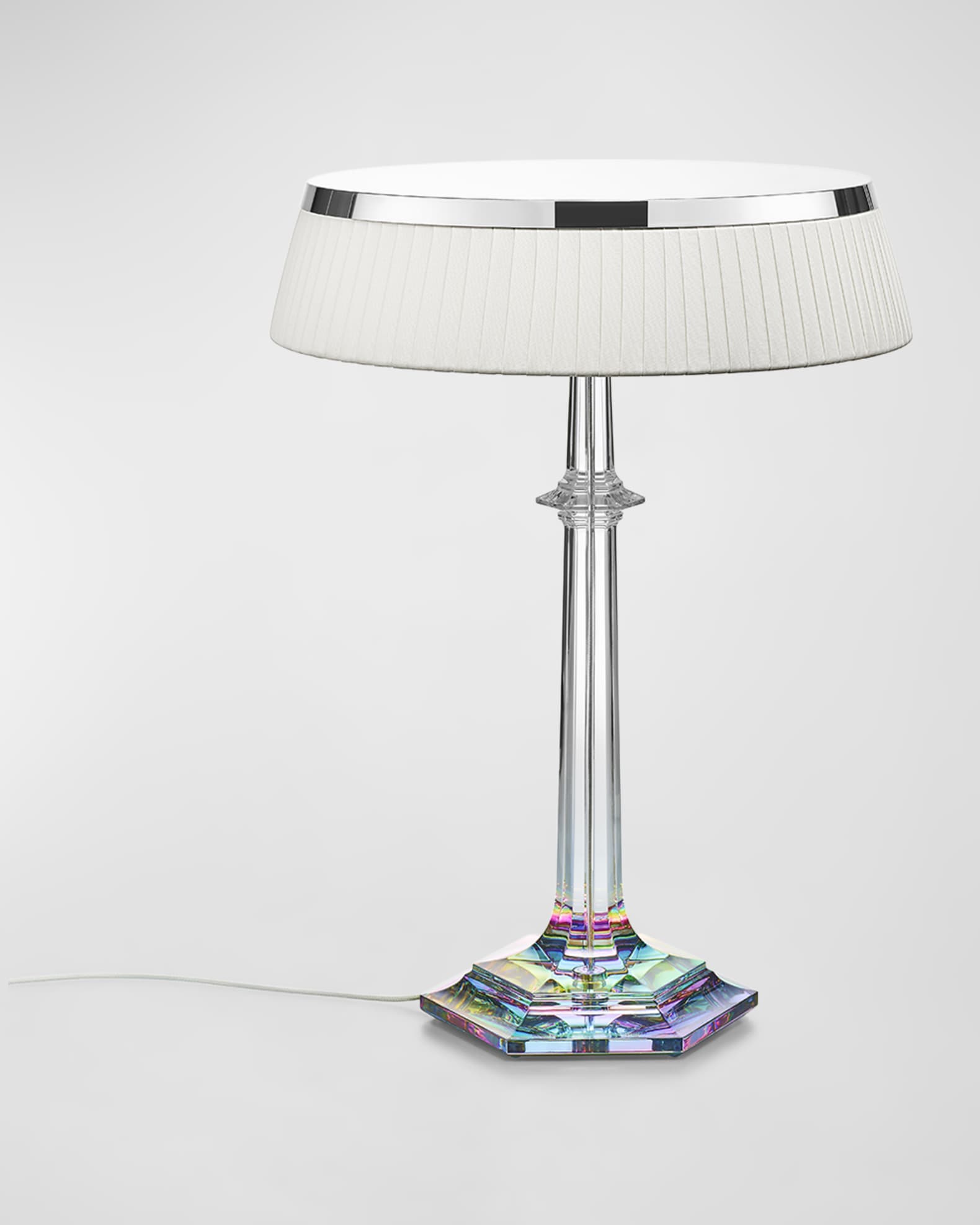 Baccarat Bon Jour Versailles Iridescent Lamp, 16.5" | Neiman Marcus