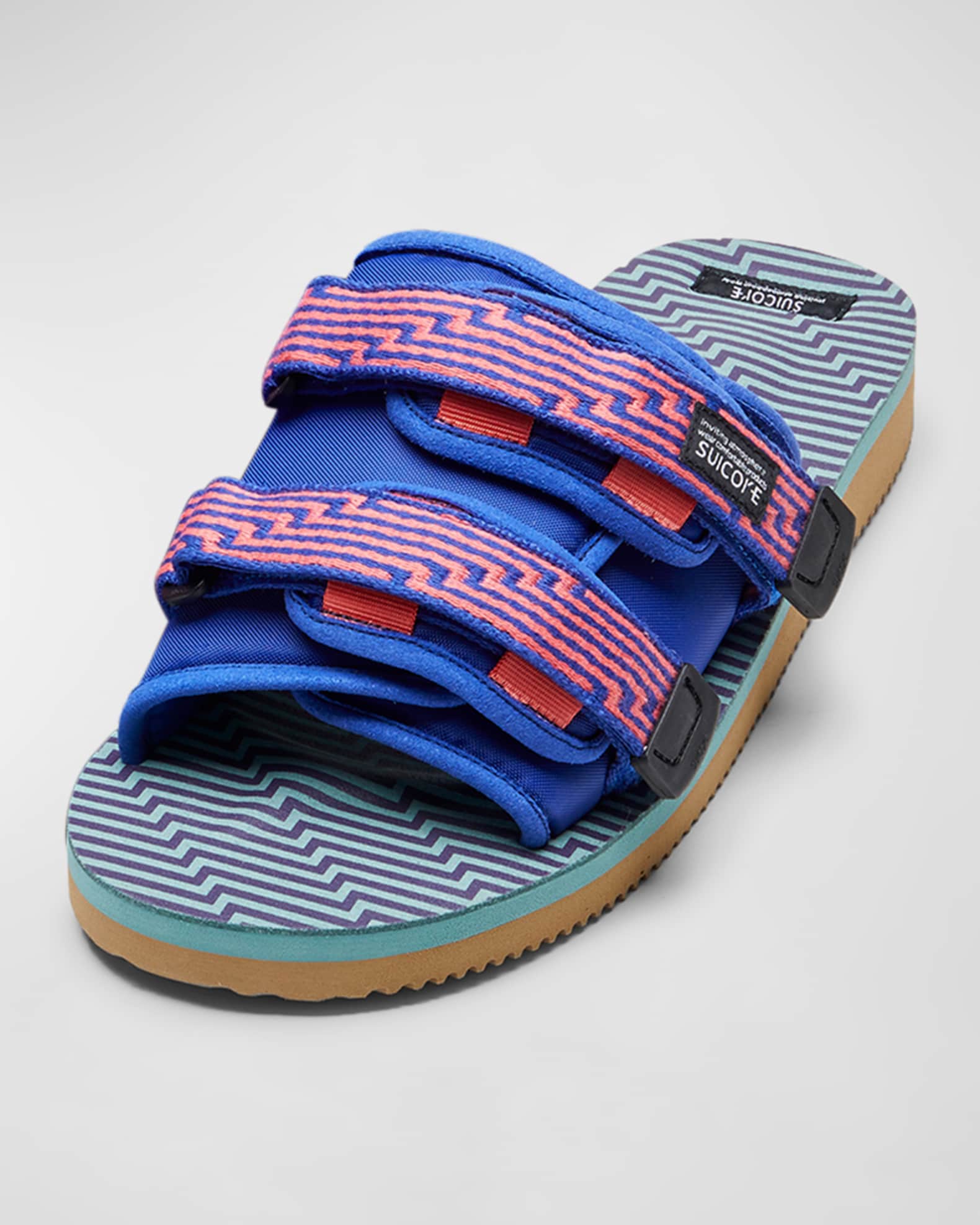 Suicoke Men's JC01 Moto Slide Sandals | Neiman Marcus