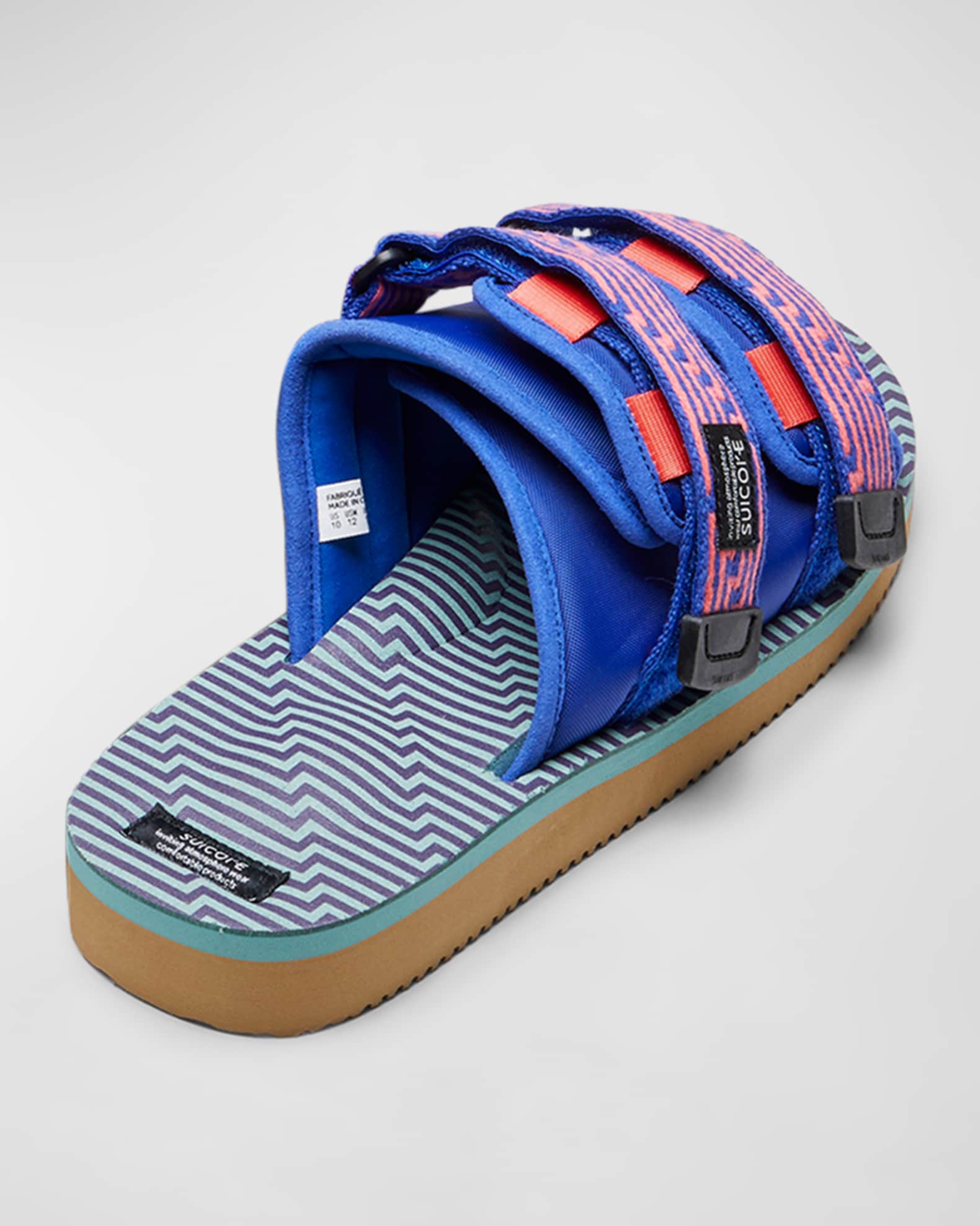 Suicoke Men's JC01 Moto Slide Sandals | Neiman Marcus