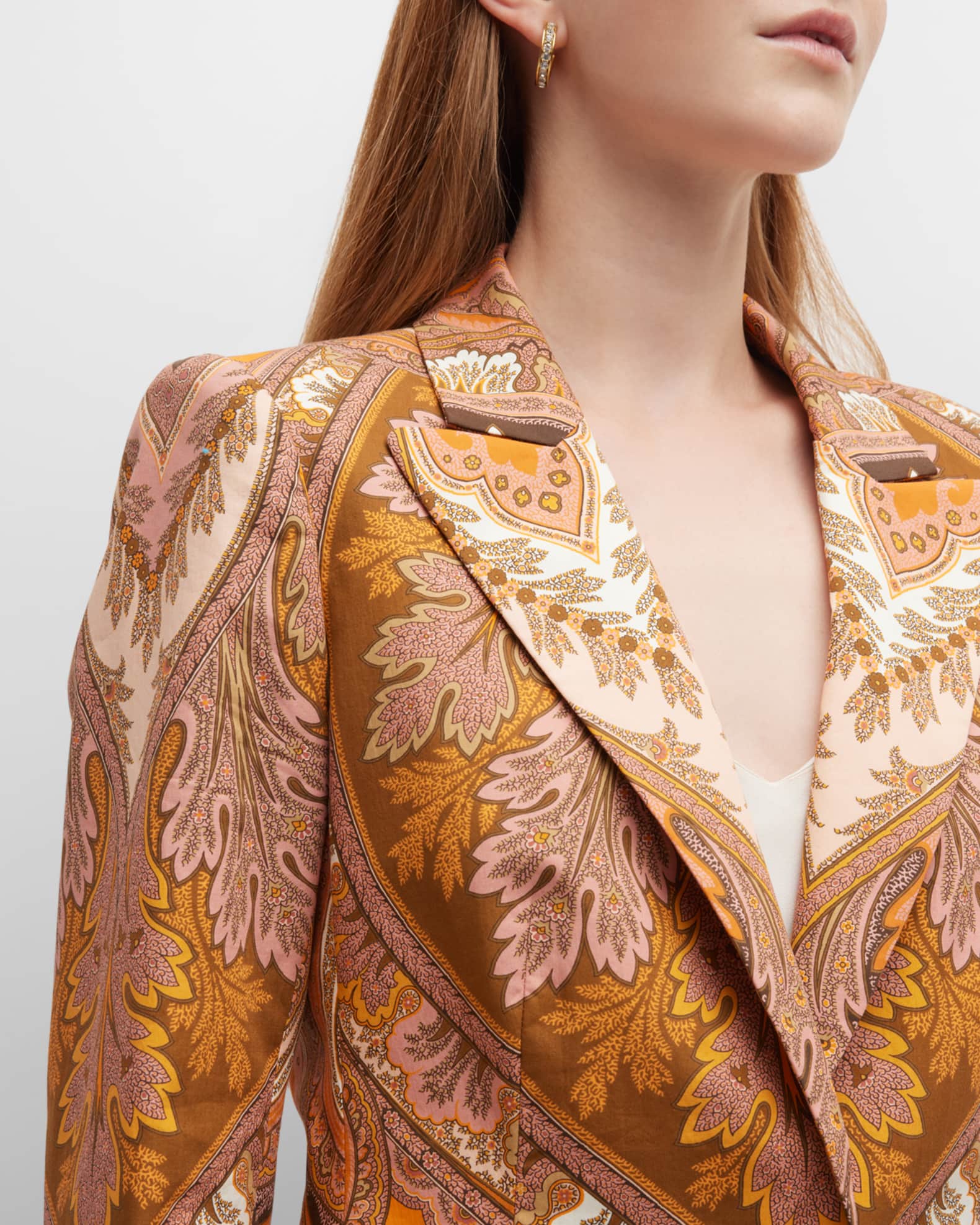 Botanical Paisley Suit | Neiman Marcus