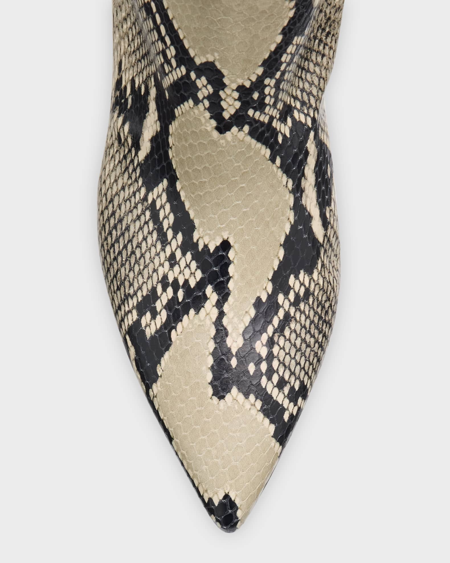 Paris Texas Anja Stretch Leather Knee Boots | Neiman Marcus