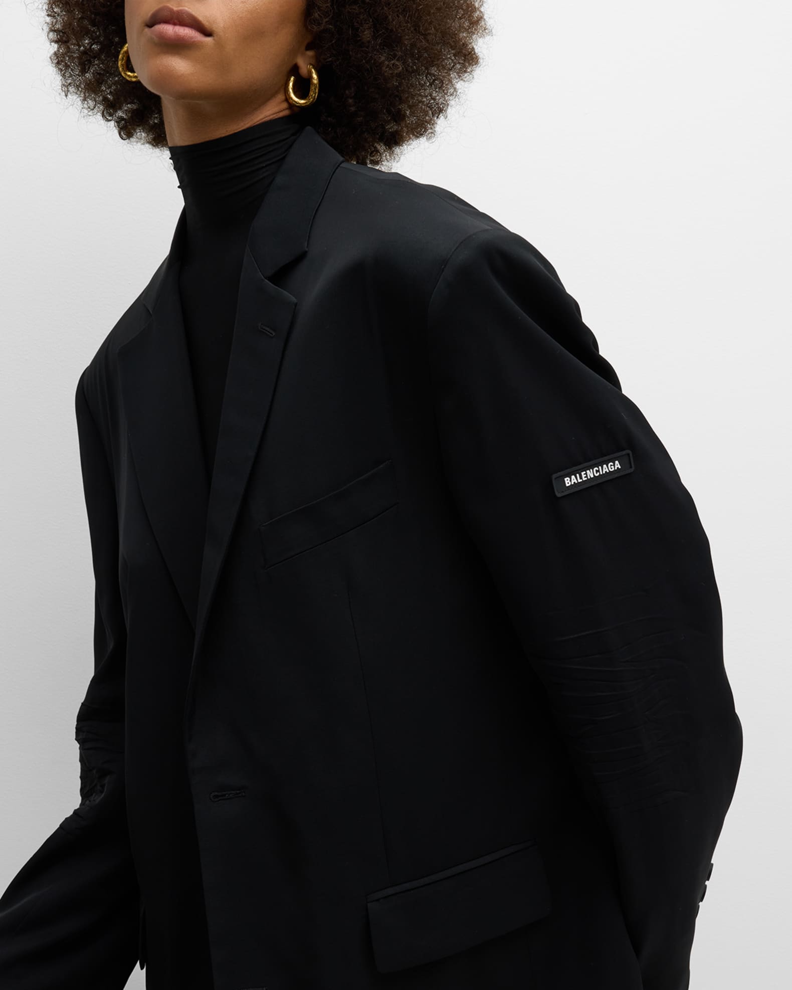 Balenciaga Washed Jacket | Neiman Marcus