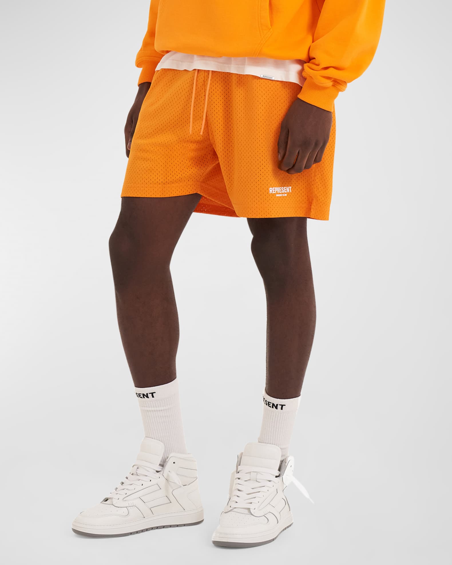 REPRESENT Men's Owner's Club Mesh Shorts | Neiman Marcus