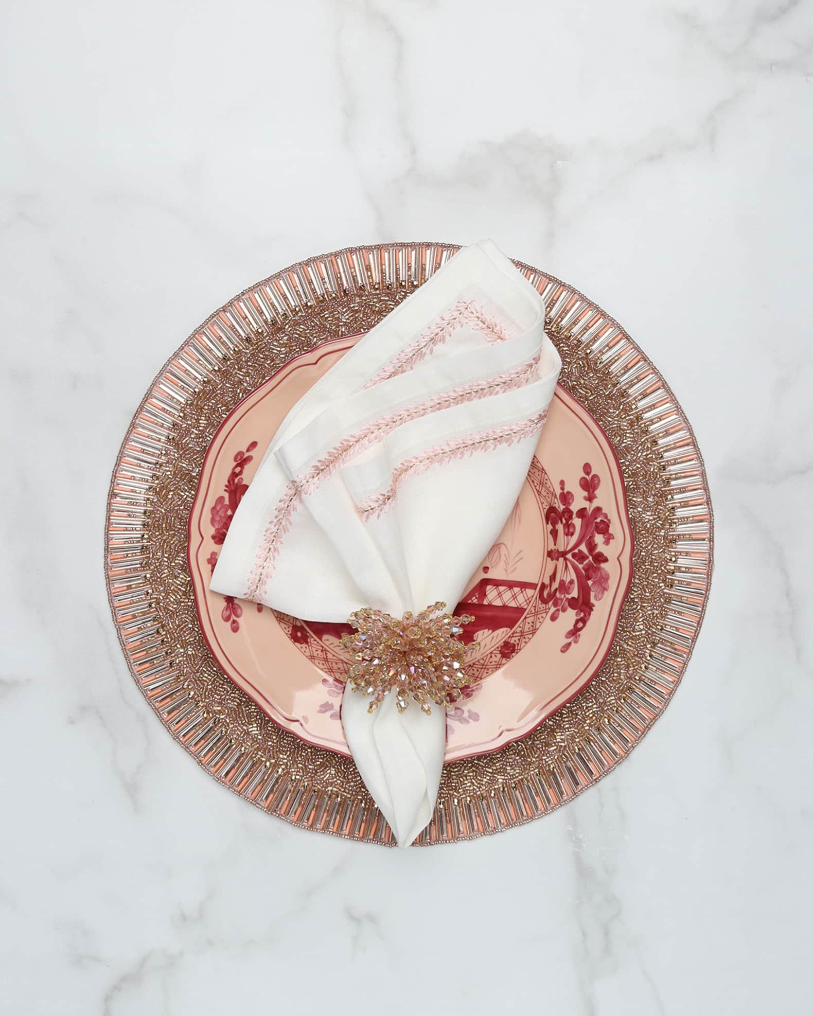 Bevel Table Linens Collection | Neiman Marcus