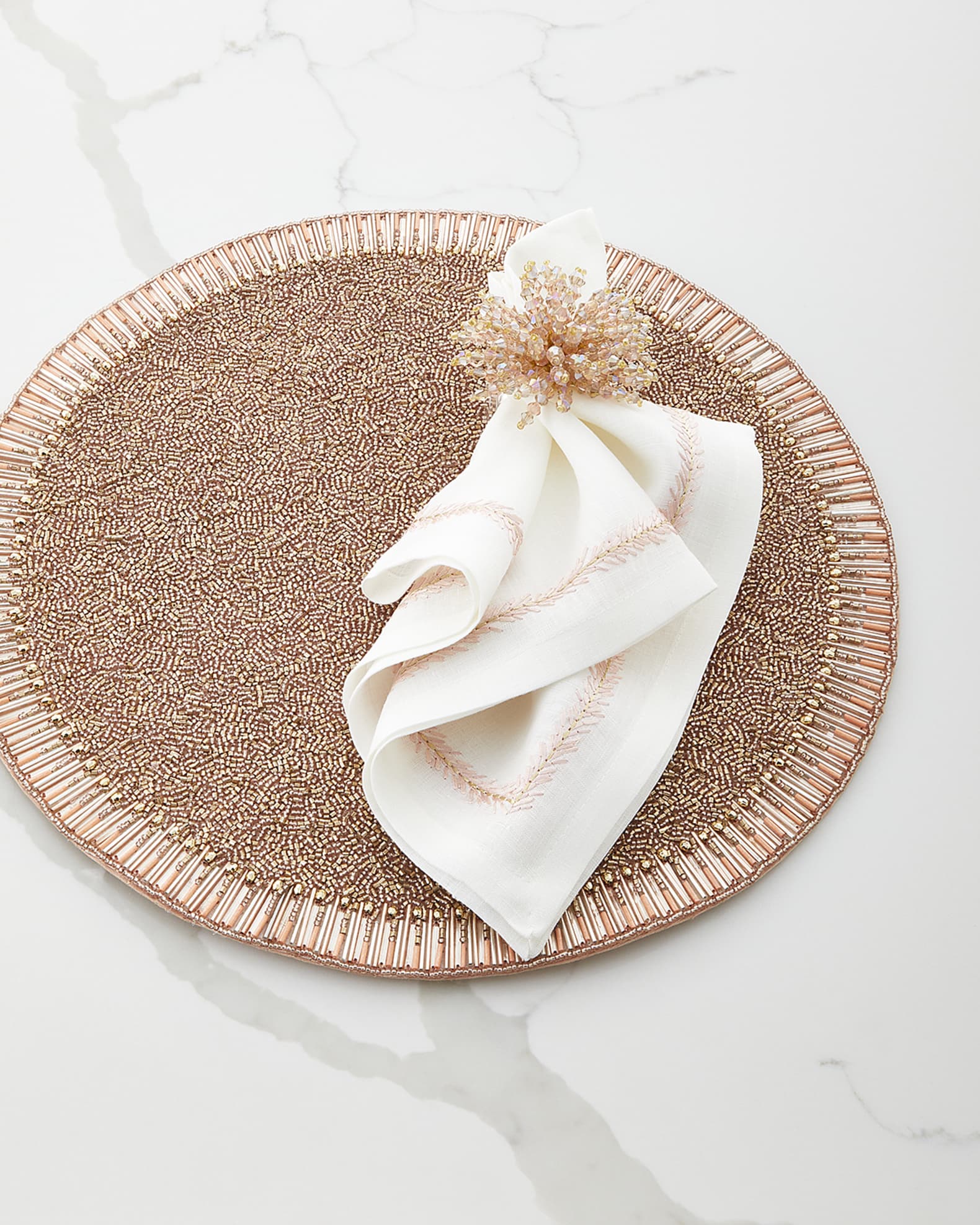 Bevel Table Linens Collection | Neiman Marcus