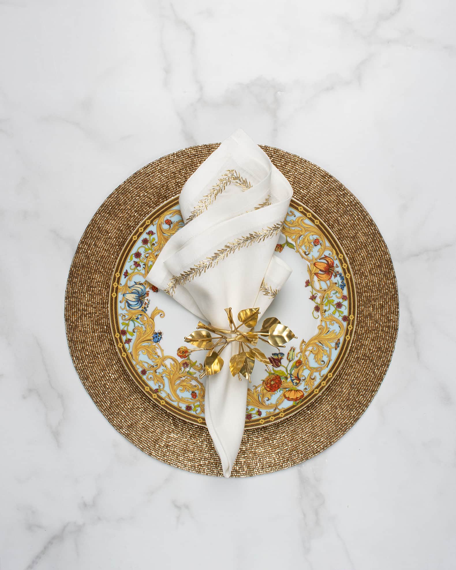 Bougainvillea Table Linens Collection | Neiman Marcus