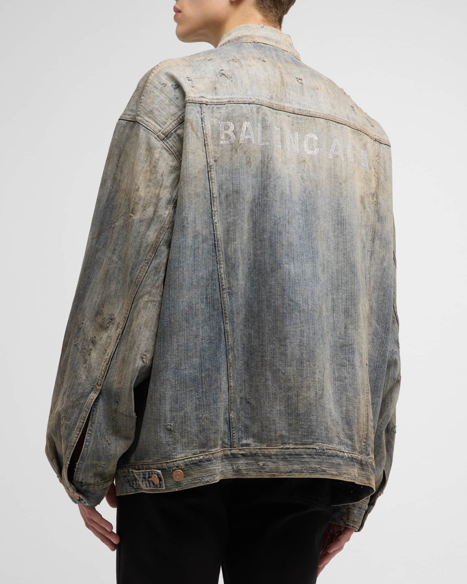 Balenciaga Men's Strass Jacket | Neiman Marcus