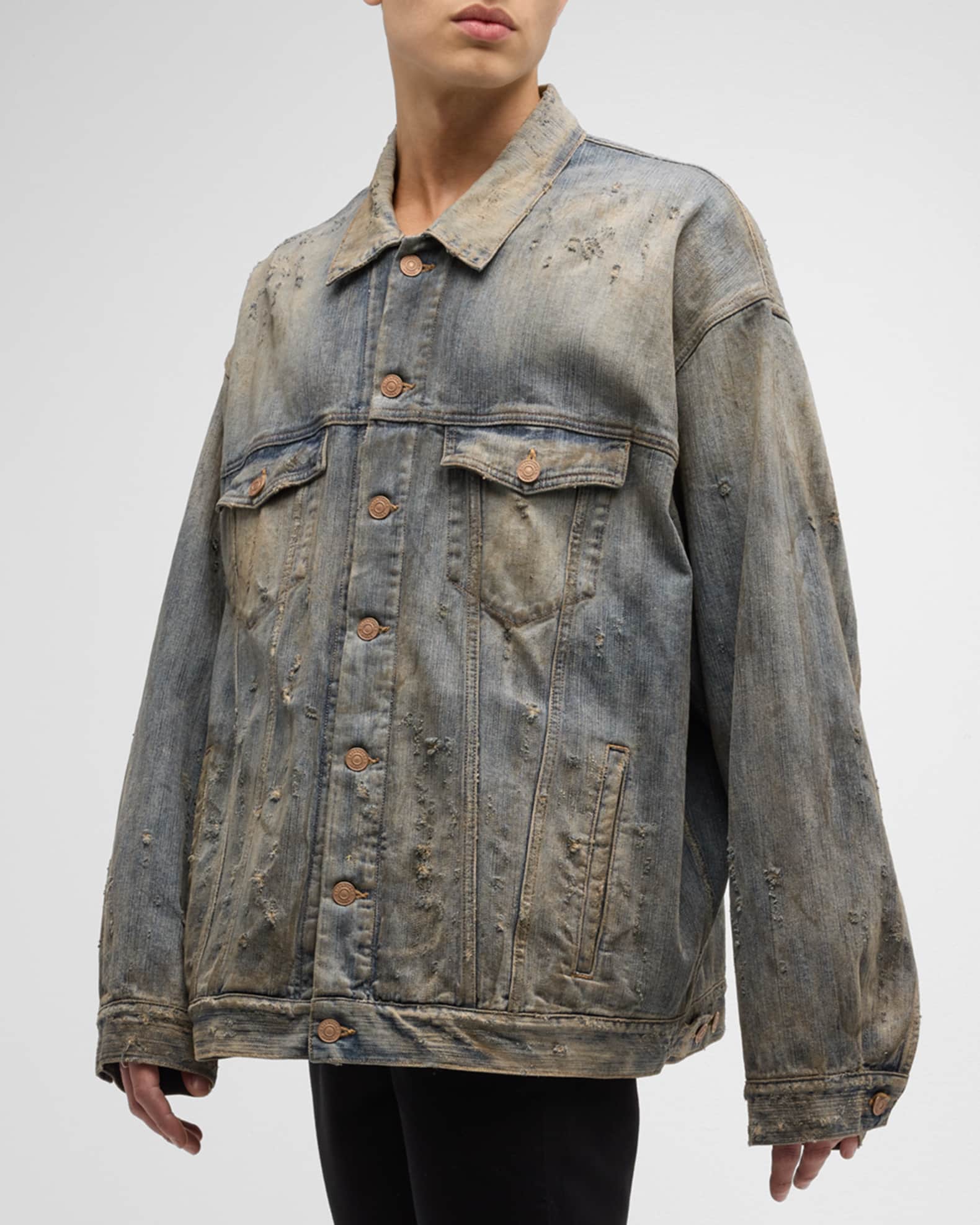 Balenciaga Men's Strass Jacket | Neiman Marcus