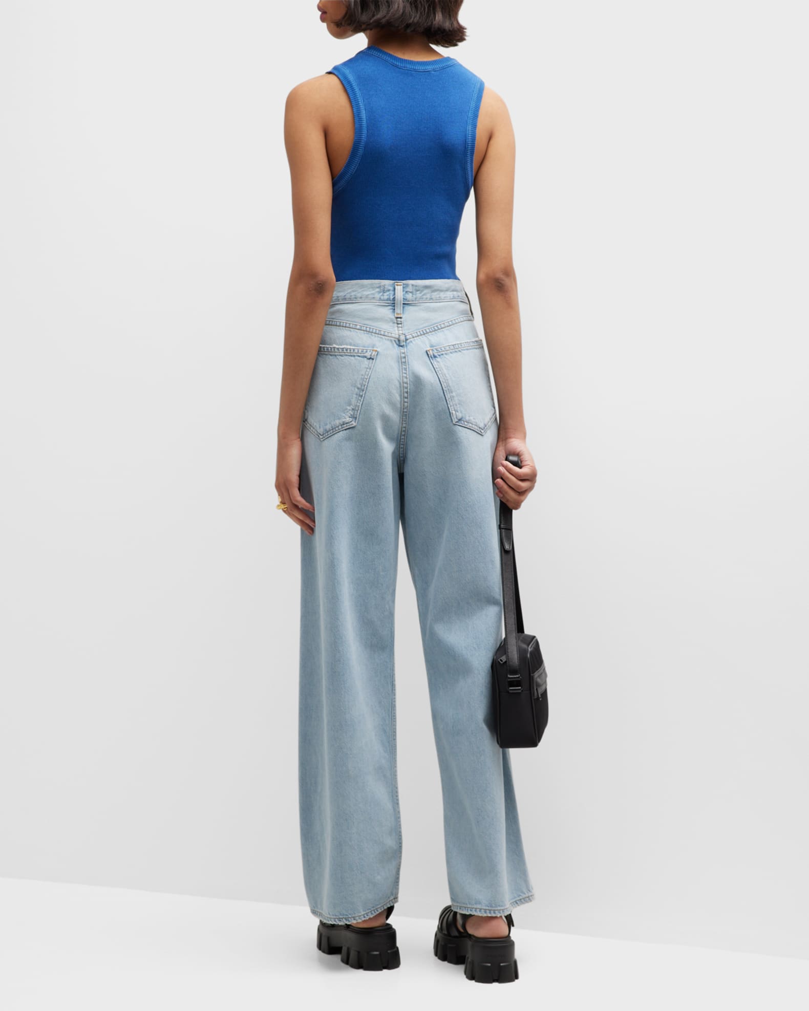 AGOLDE Low Slung Baggy Jeans | Neiman Marcus
