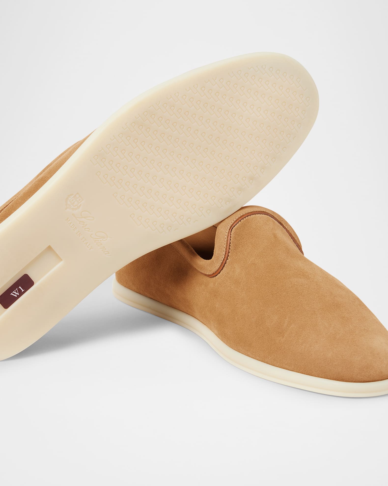 Loro Piana Men's Venice Walk Suede Loafers | Neiman Marcus