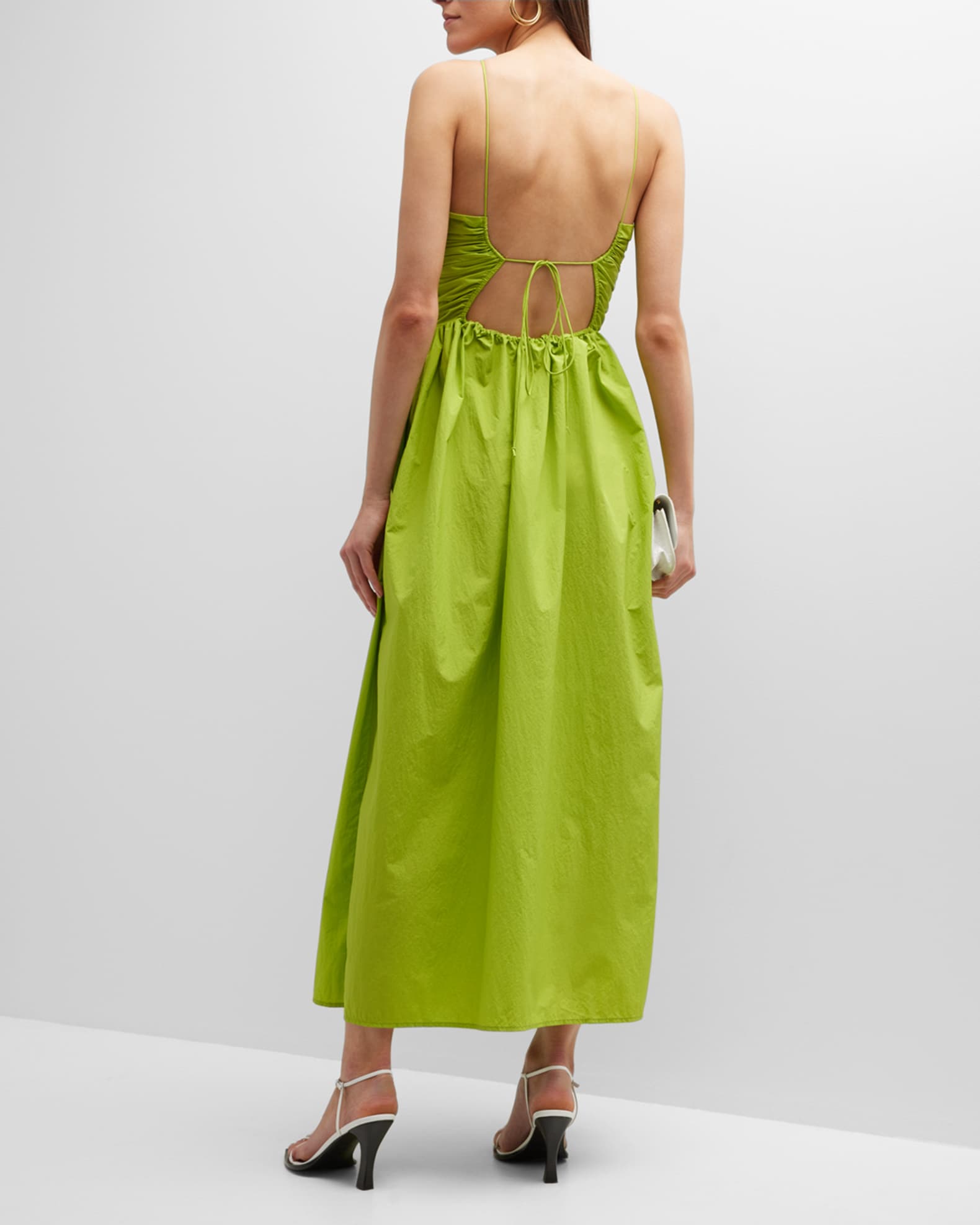 Rails Silvia Voluminous Halter Maxi Dress | Neiman Marcus