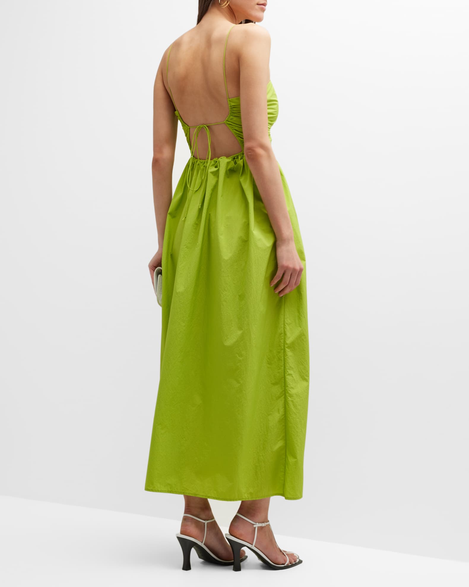 Rails Silvia Voluminous Halter Maxi Dress | Neiman Marcus