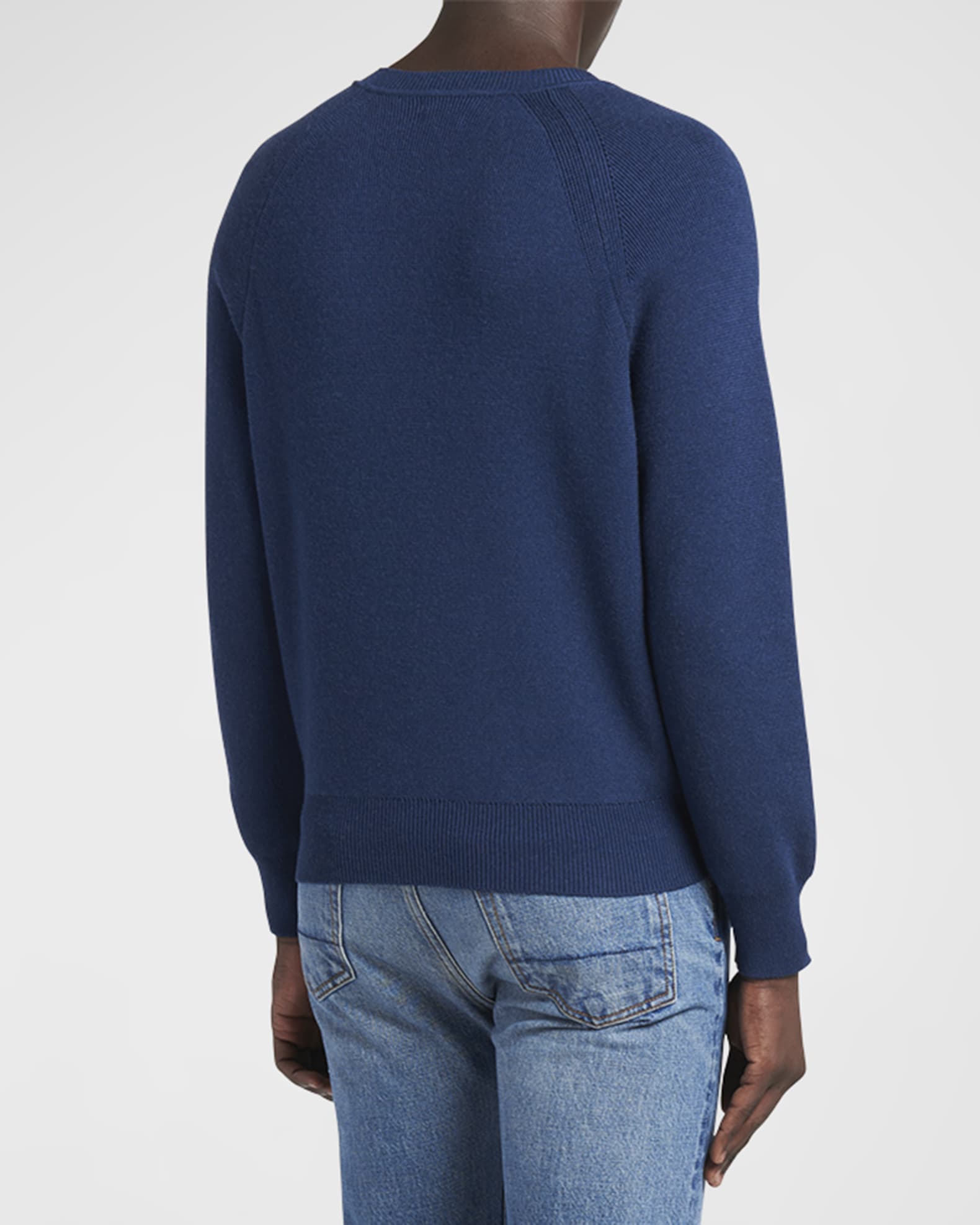 TOM FORD Men's Wool Crewneck Sweater | Neiman Marcus
