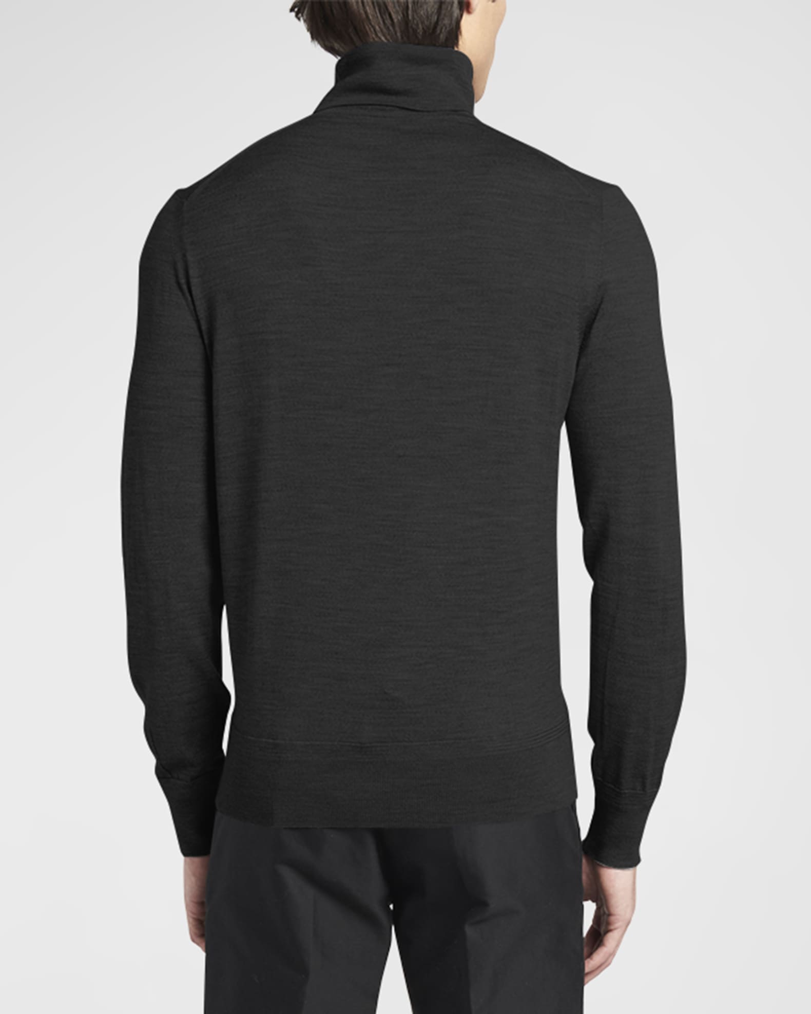 TOM FORD Men's Fine-Gauge Wool Turtleneck | Neiman Marcus