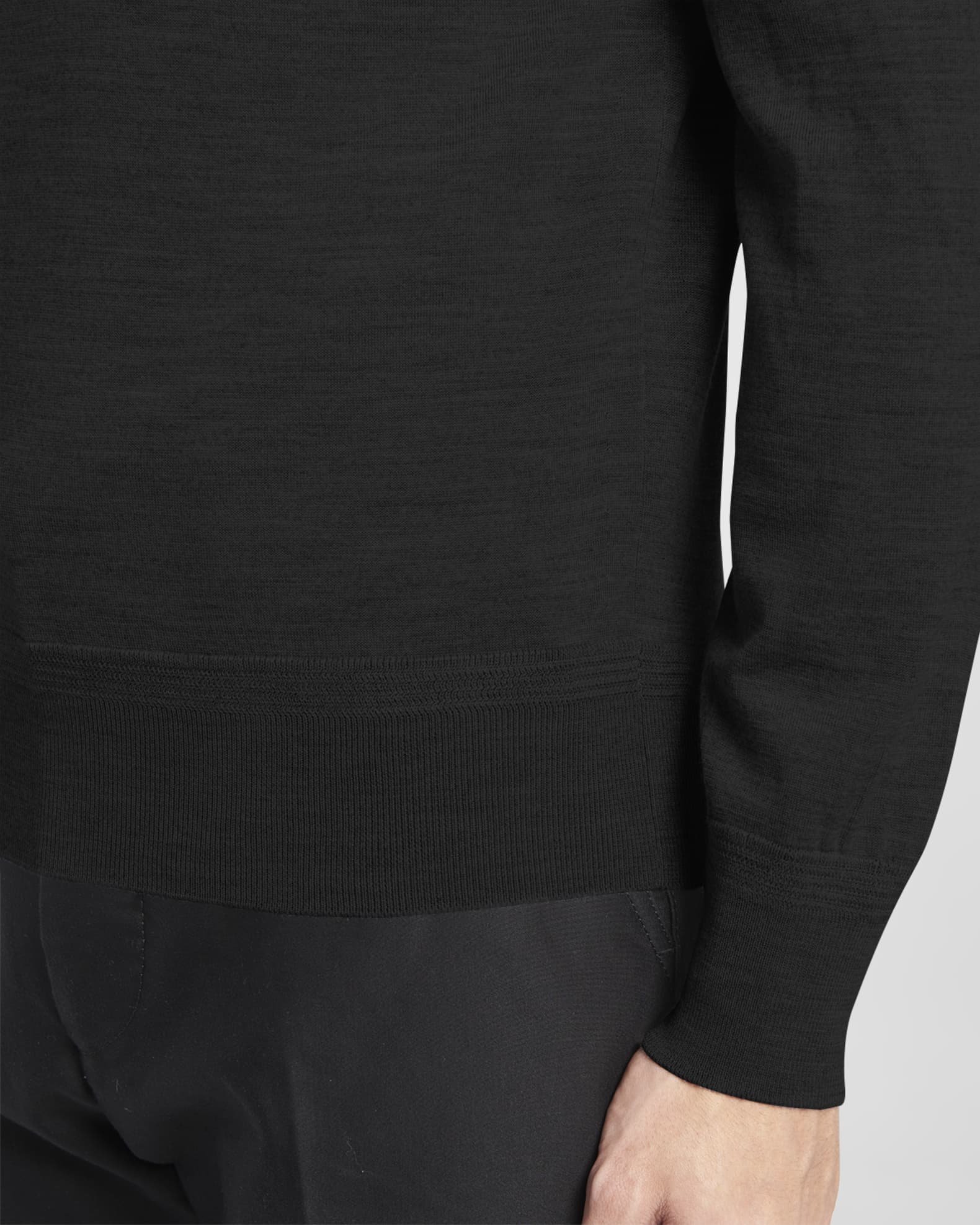 TOM FORD Men's Fine-Gauge Wool Turtleneck | Neiman Marcus