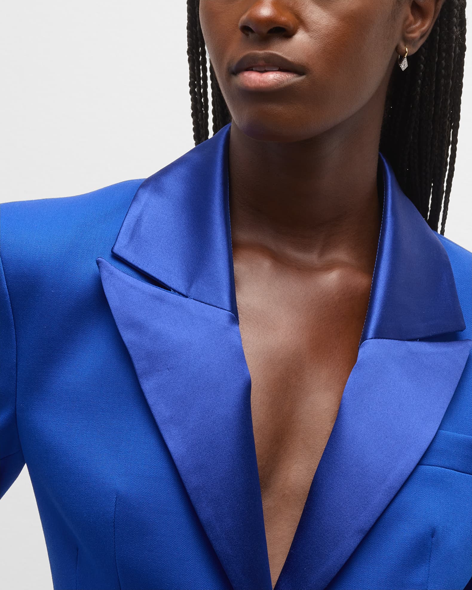 Frederic Sage 18k Small Firenze II Kite-Shaped Diamond Earrings | Neiman Marcus