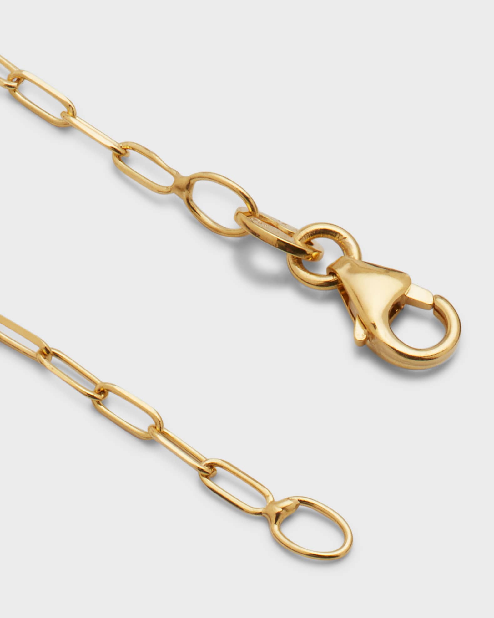 Frederic Sage 18k Monogram Diamond Sphere Chain Necklace | Neiman Marcus