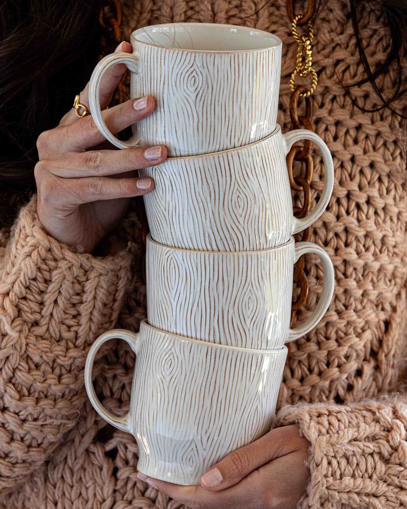Juliska Blenheim Oak Whitewash Coffee/Tea Cup | Neiman Marcus