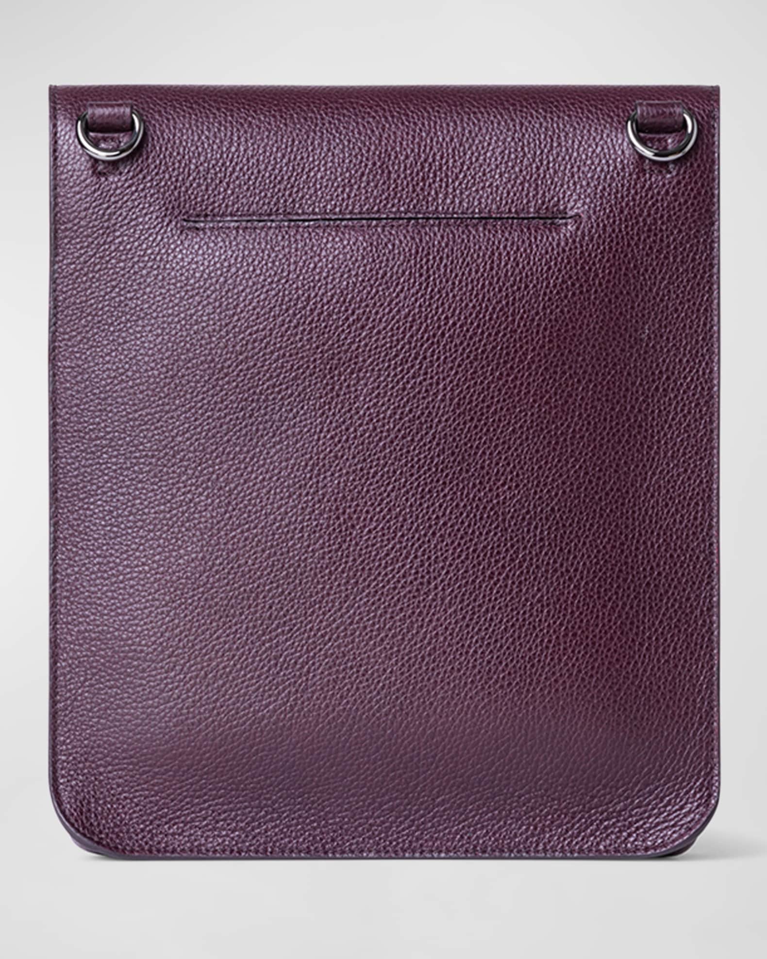 Akris Anouk Medium Flap Leather Messenger Bag | Neiman Marcus